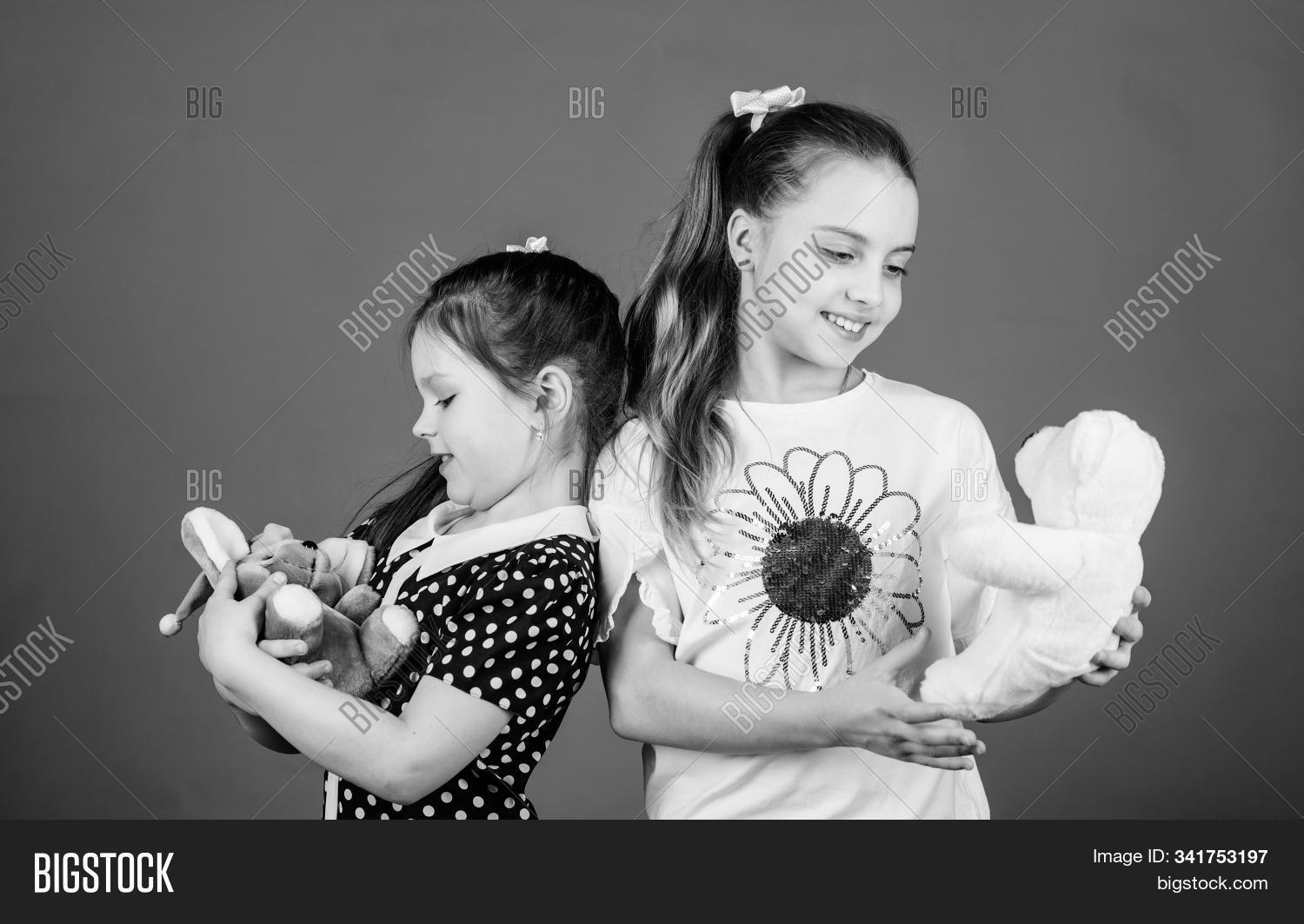 Kids Cute Girls Play Image & Photo (Free Trial) | Bigstock