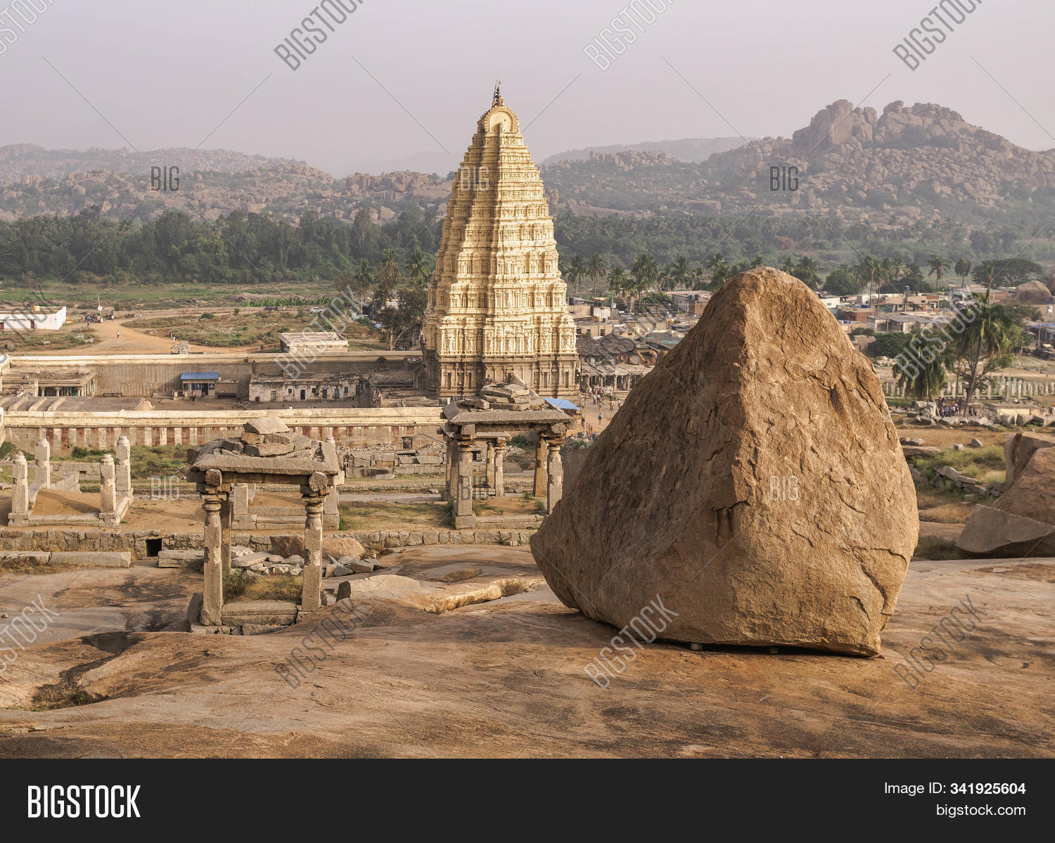 Vijayanagara Ruins Image & Photo (Free Trial) | Bigstock