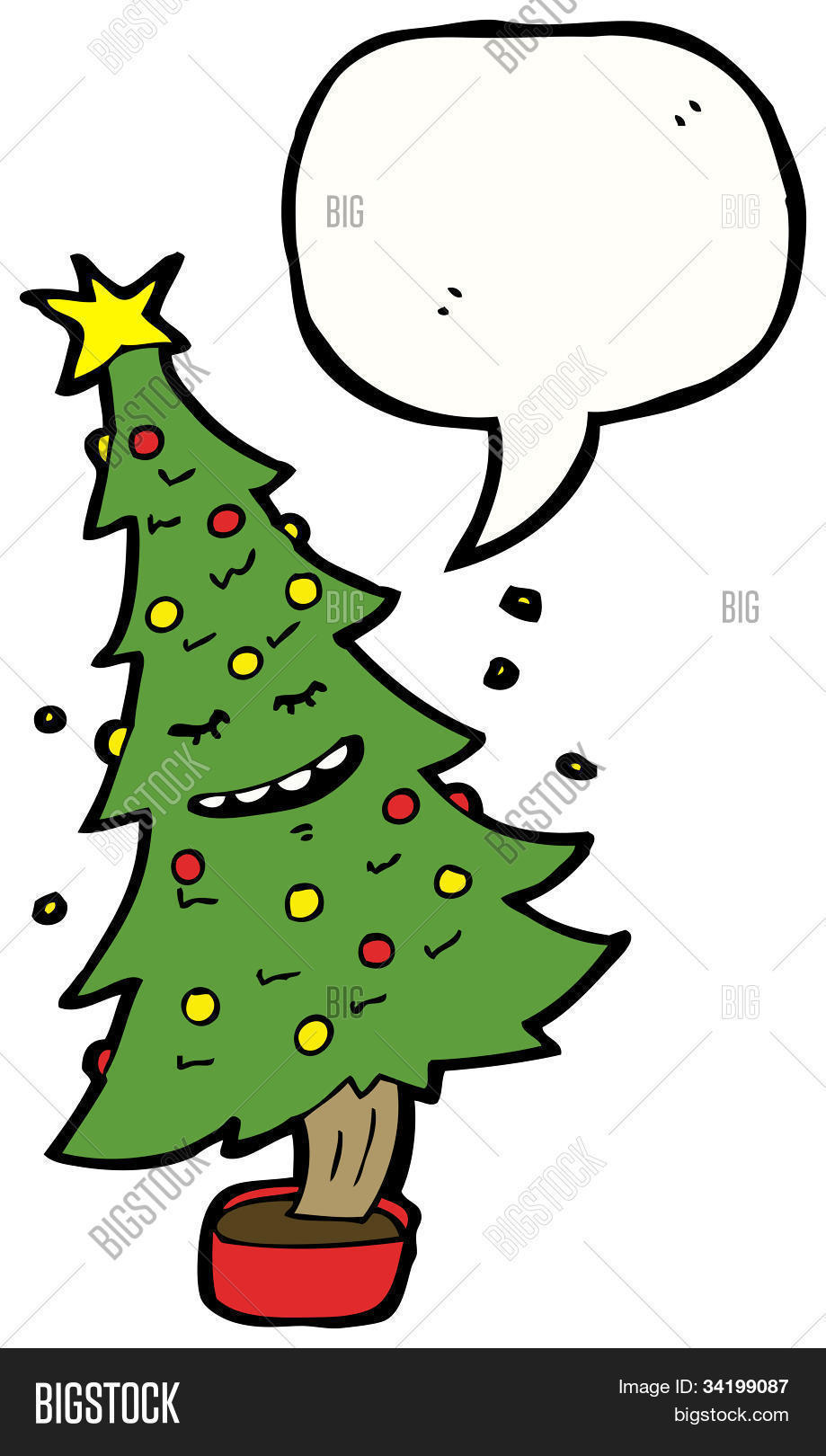 Dancing Christmas Tree Image & Photo (Free Trial) | Bigstock