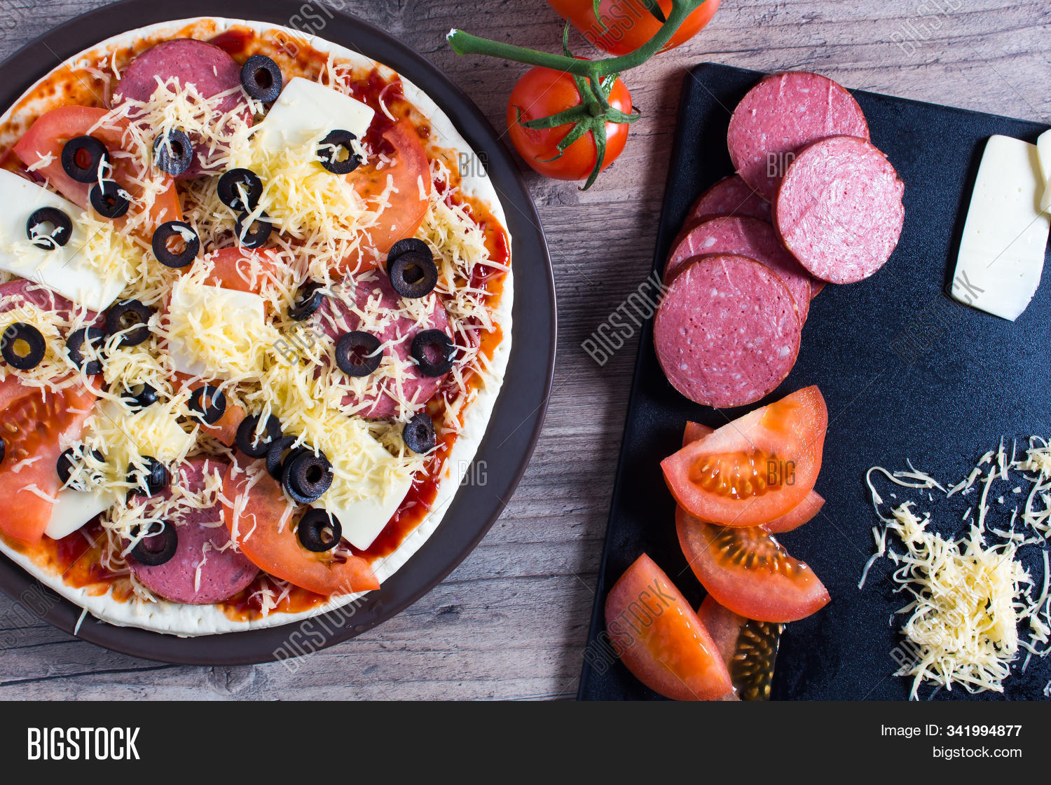 Cooking Pizza Home. Image & Photo (Free Trial) | Bigstock