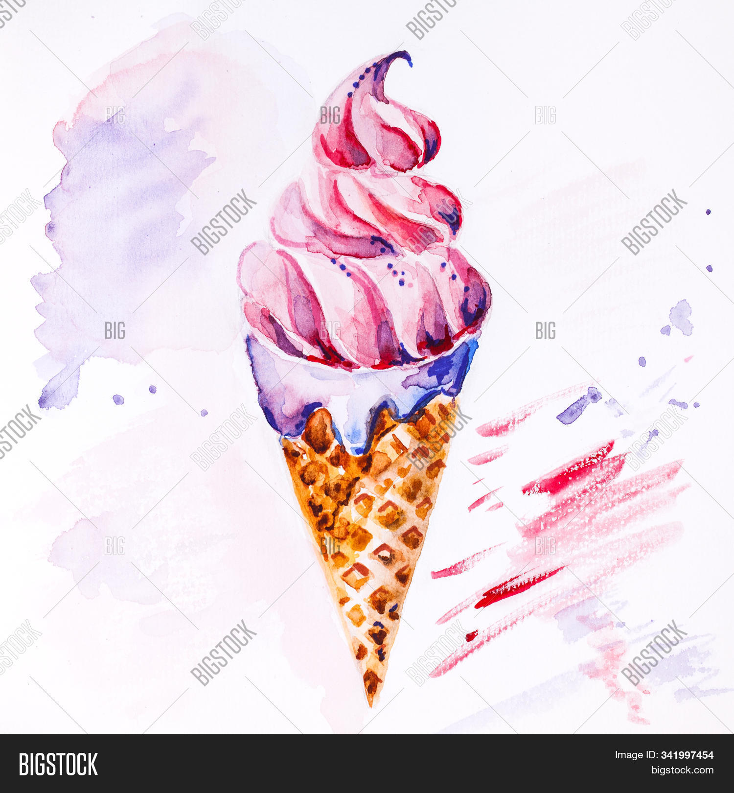 Ice Cream Cup Drawing