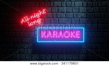3d Neon Sign All Night Image & Photo (Free Trial) | Bigstock
