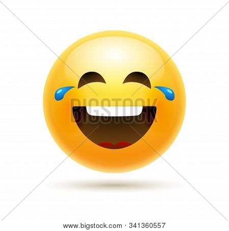 Lol Emoji Icon Smile Vector & Photo (Free Trial) | Bigstock