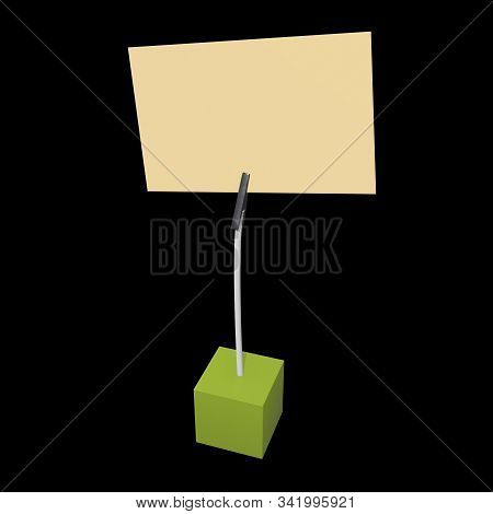 Message Holder. Card Image & Photo (Free Trial) | Bigstock
