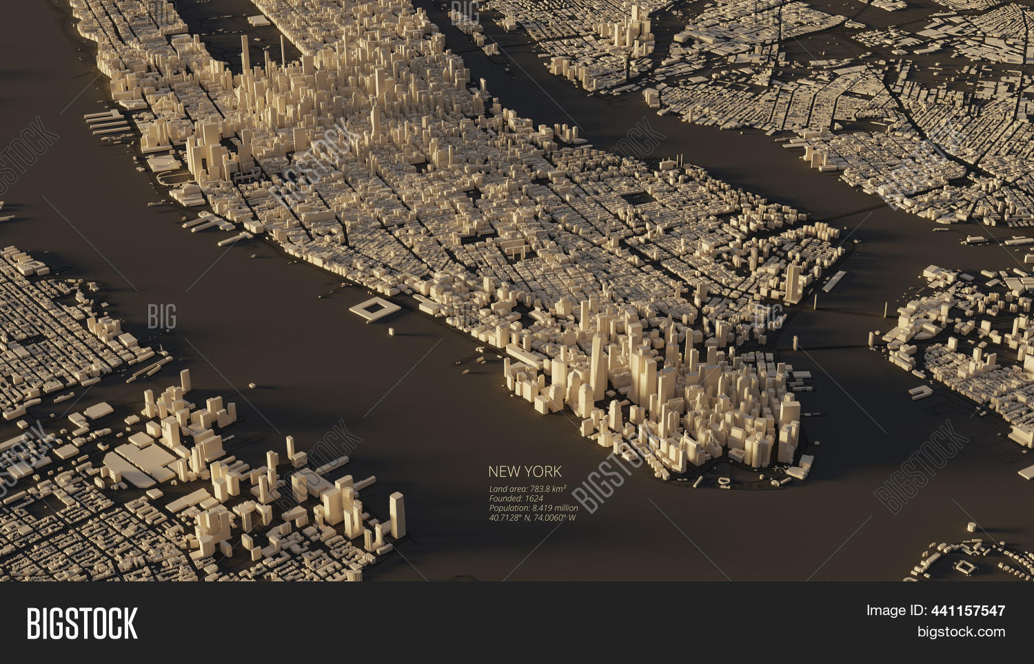 City Map. 3d Map . Image & Photo (Free Trial) | Bigstock