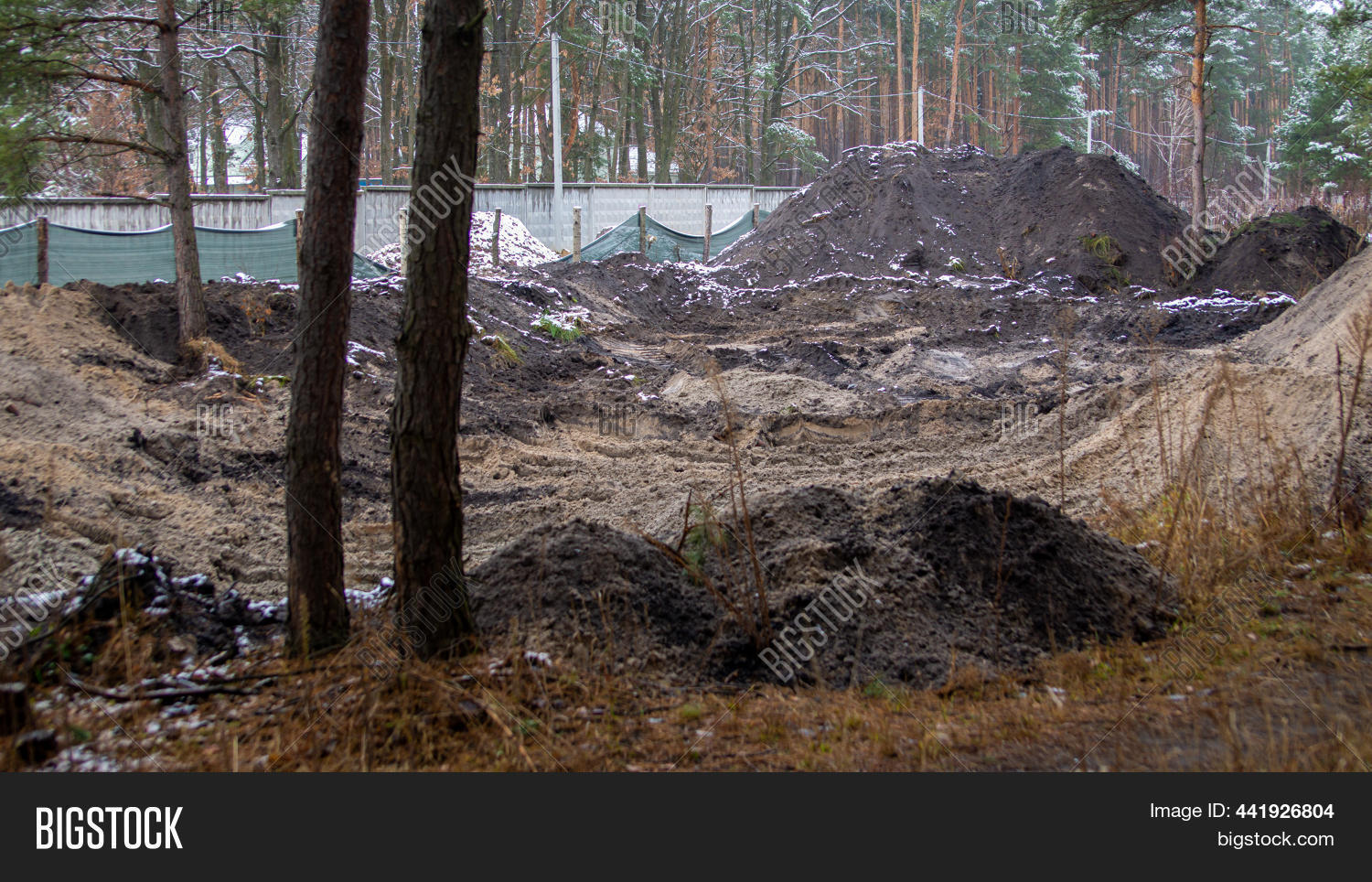 Earth Dug By Excavator Image & Photo (Free Trial) | Bigstock