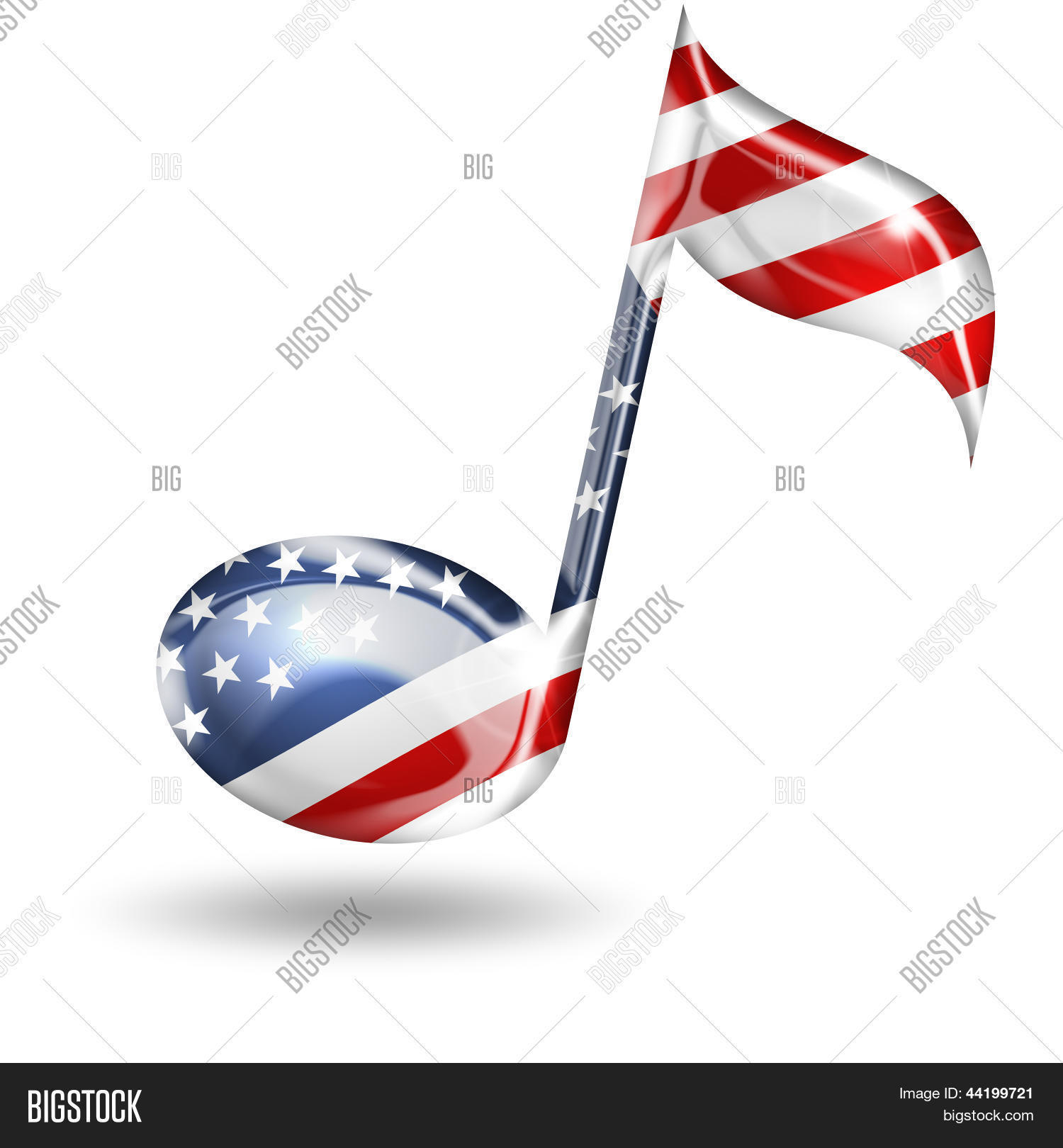 Musical Note American Image & Photo (Free Trial) | Bigstock