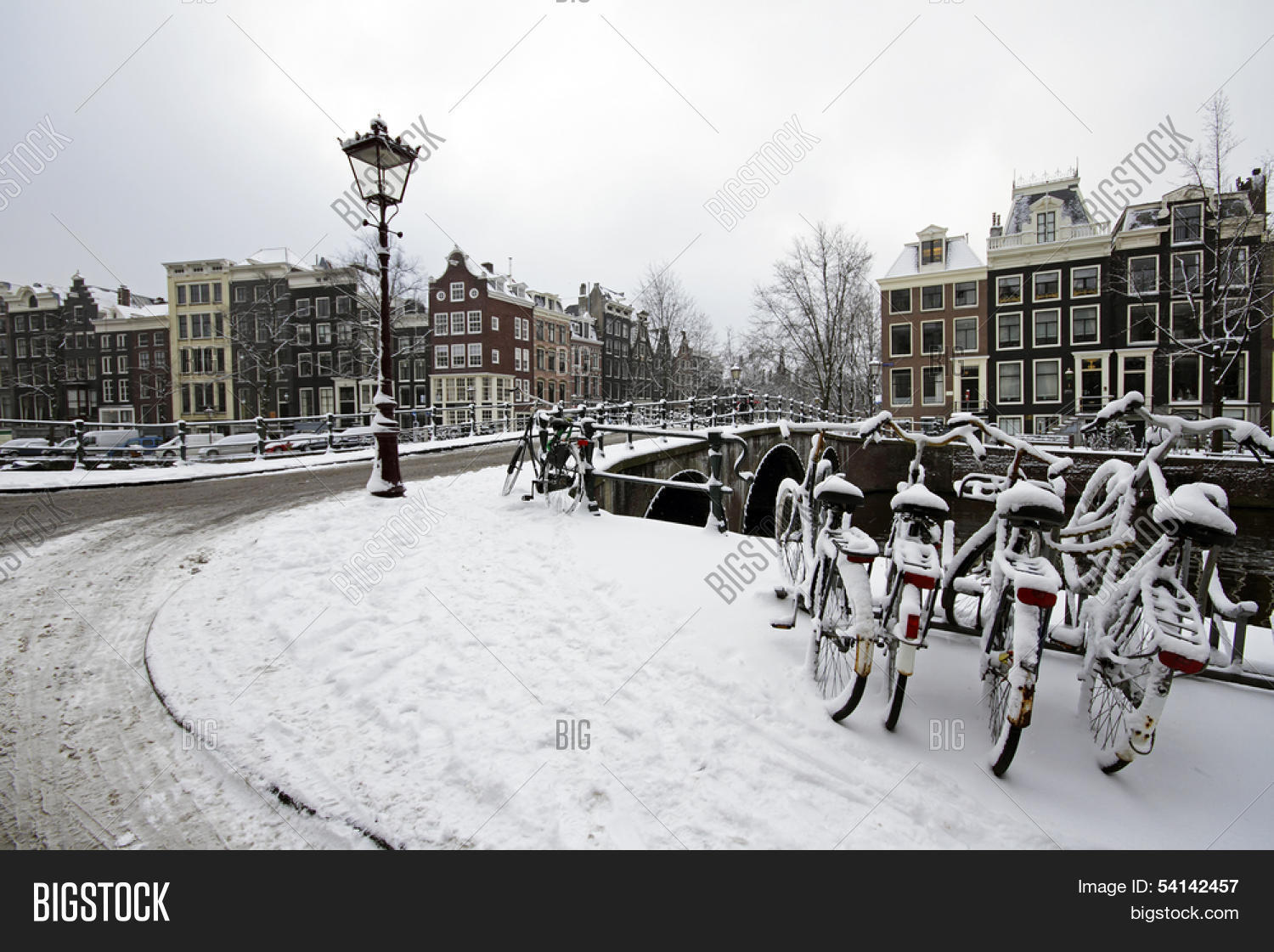Amsterdam Covered Snow Image & Photo (Free Trial) | Bigstock