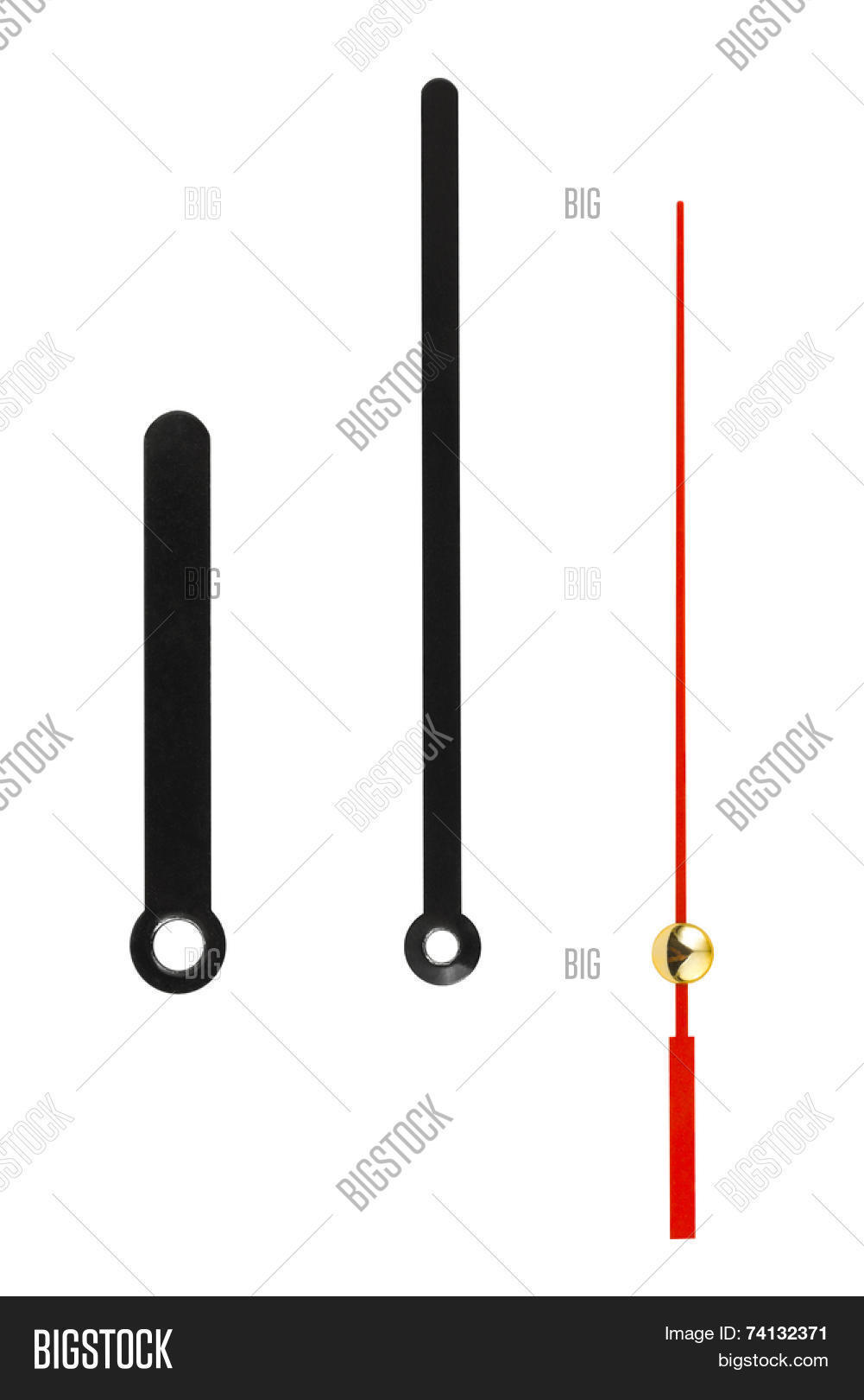 Clock-hands Isolated Image & Photo (Free Trial) | Bigstock