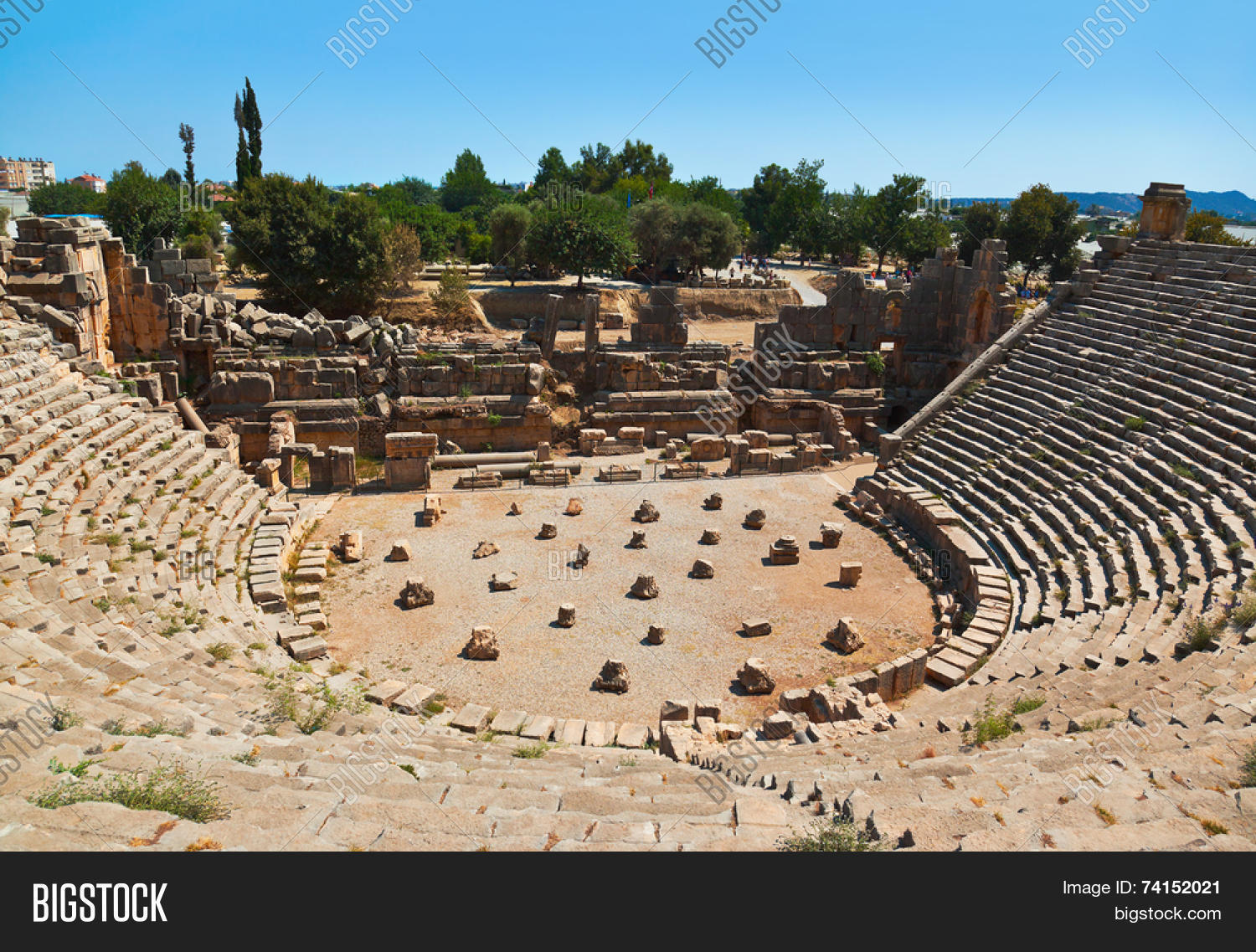 Ancient Amphitheater Image & Photo (Free Trial) | Bigstock
