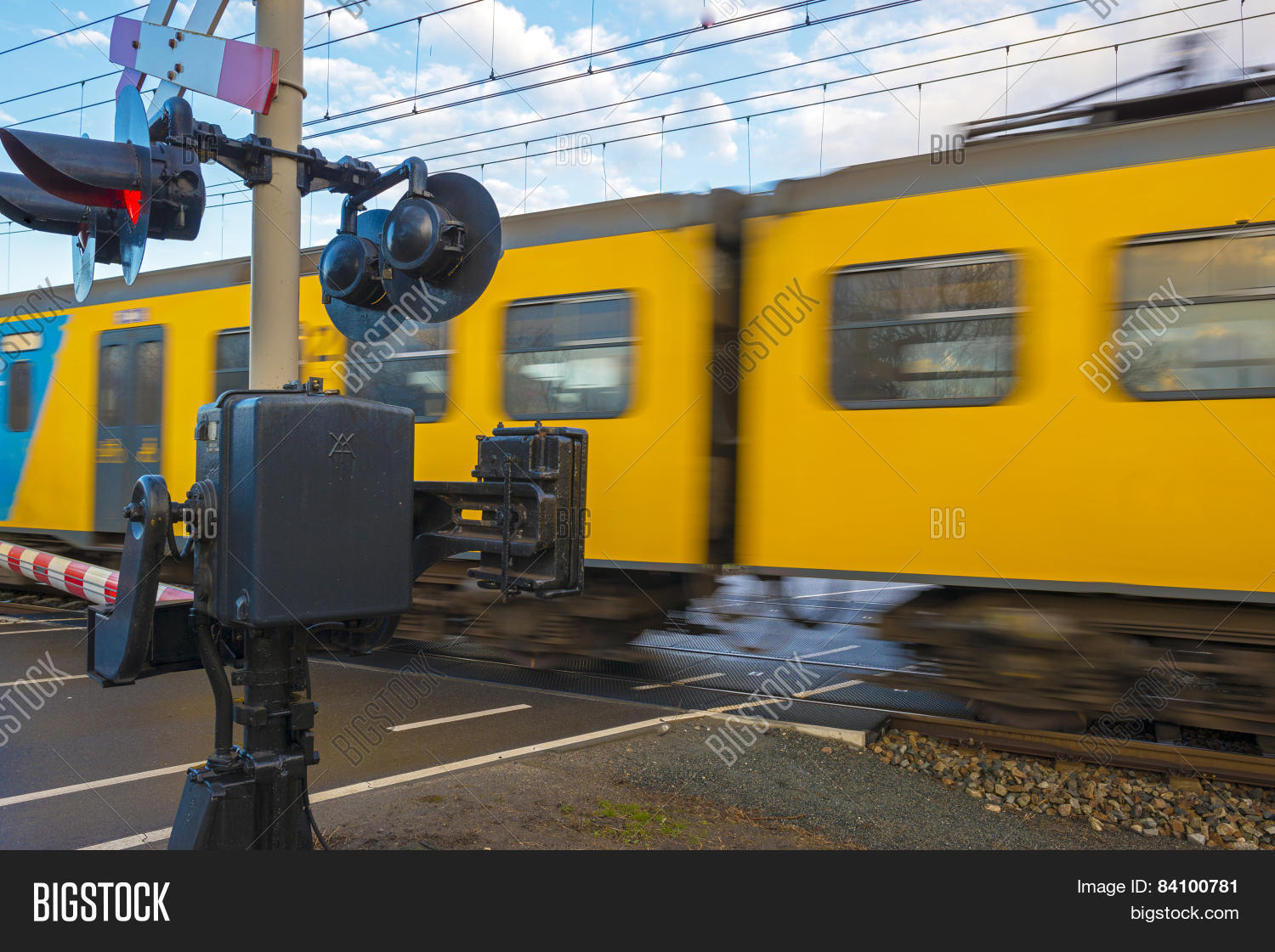 Train Passing Rail Image & Photo (Free Trial) | Bigstock