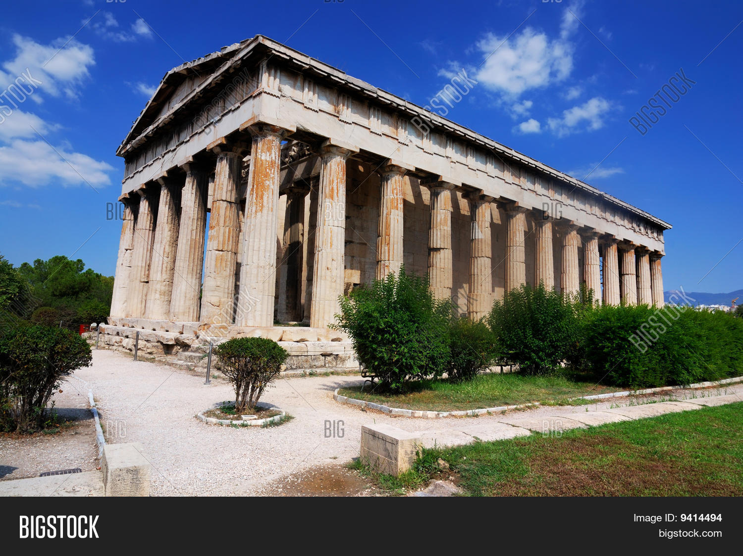 Temple (hephaestus) Image & Photo (Free Trial) | Bigstock