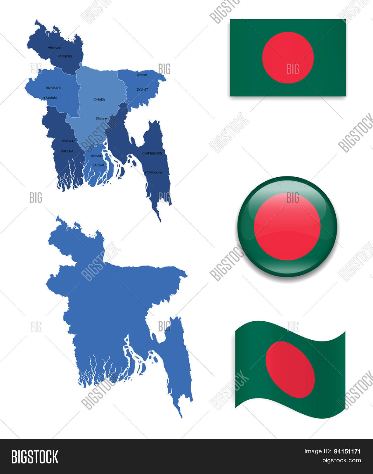 High Detailed Map Vector & Photo (Free Trial) | Bigstock