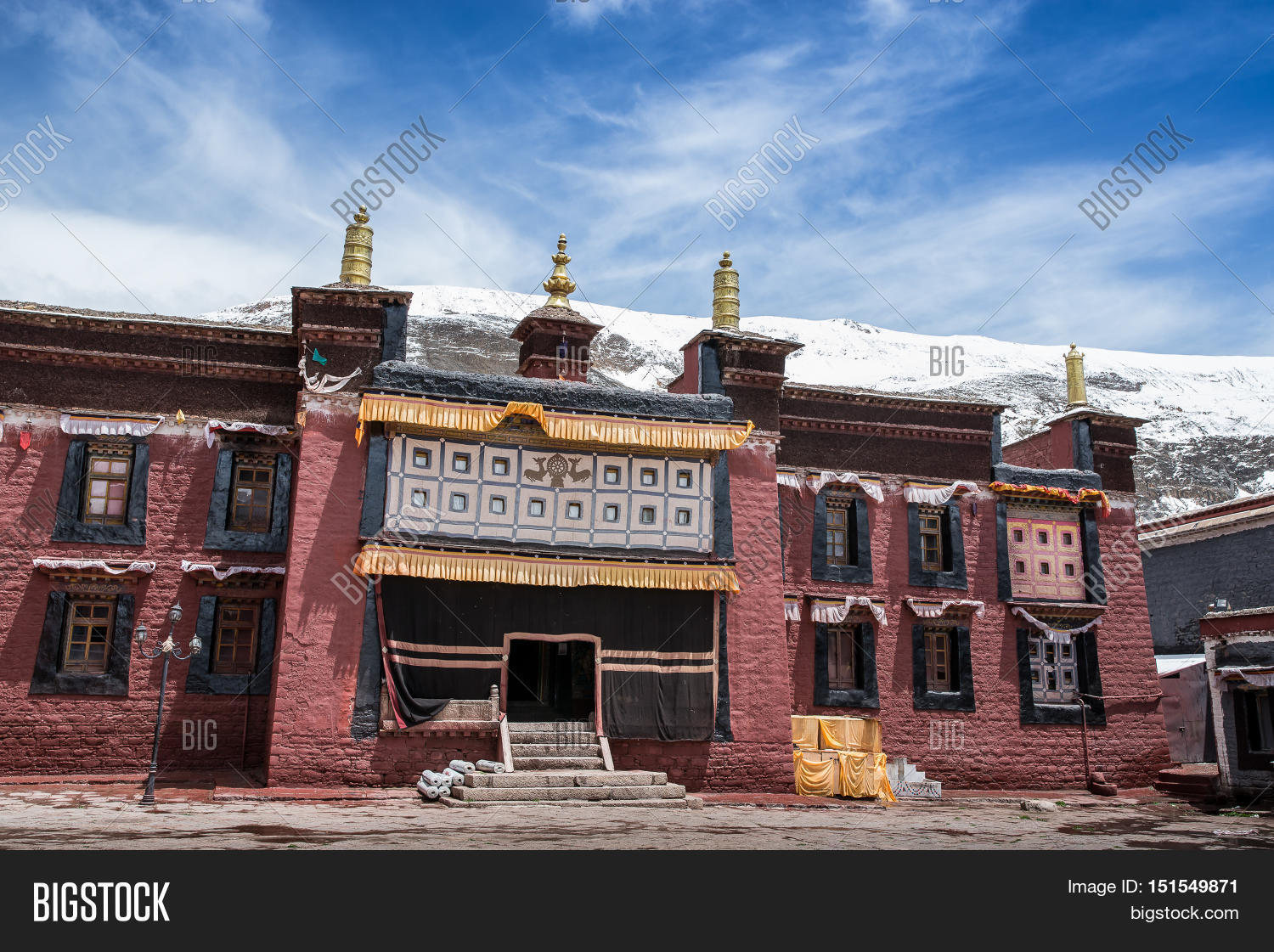 Tibet Architecture. Image & Photo (Free Trial) | Bigstock