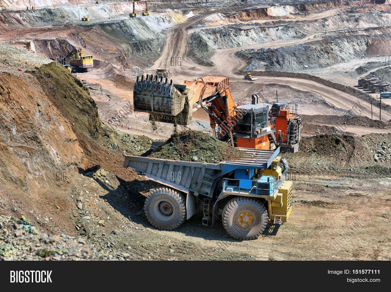 Loading Iron Ore On Image & Photo (Free Trial) | Bigstock