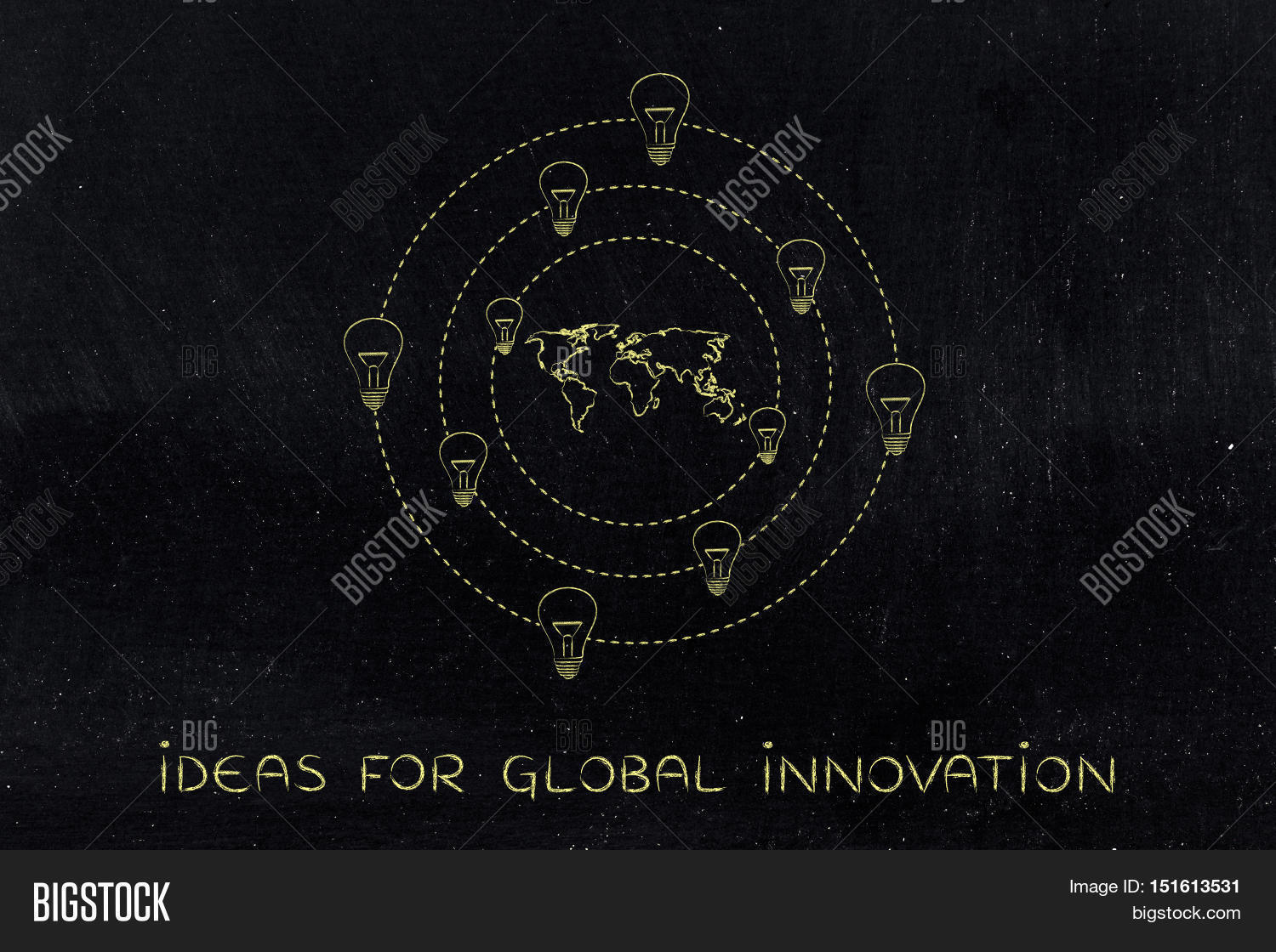 Lightbulbs Revolving Image & Photo (Free Trial) | Bigstock