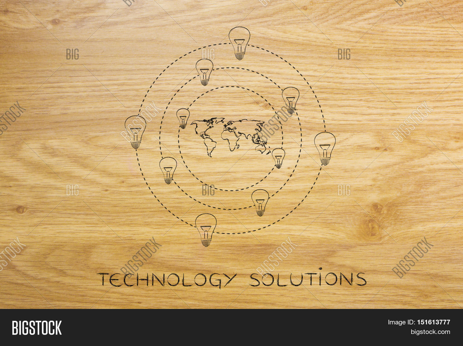 Lightbulbs Revolving Image & Photo (Free Trial) | Bigstock