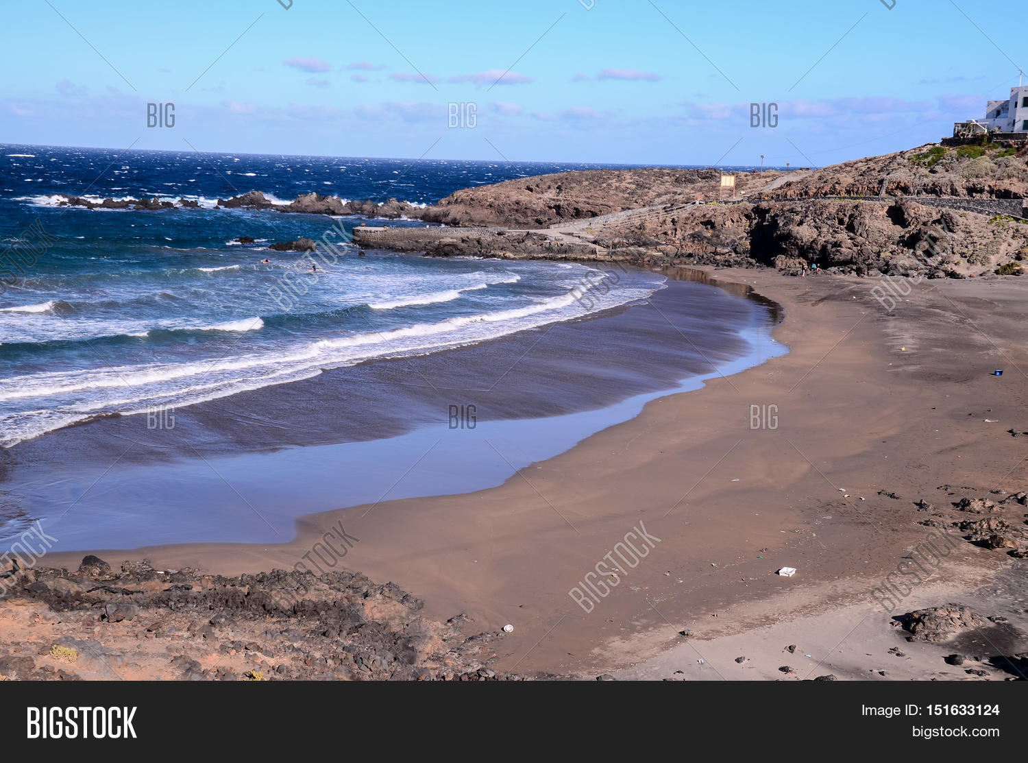 Dry Lava Coast Beach Image & Photo (Free Trial) | Bigstock