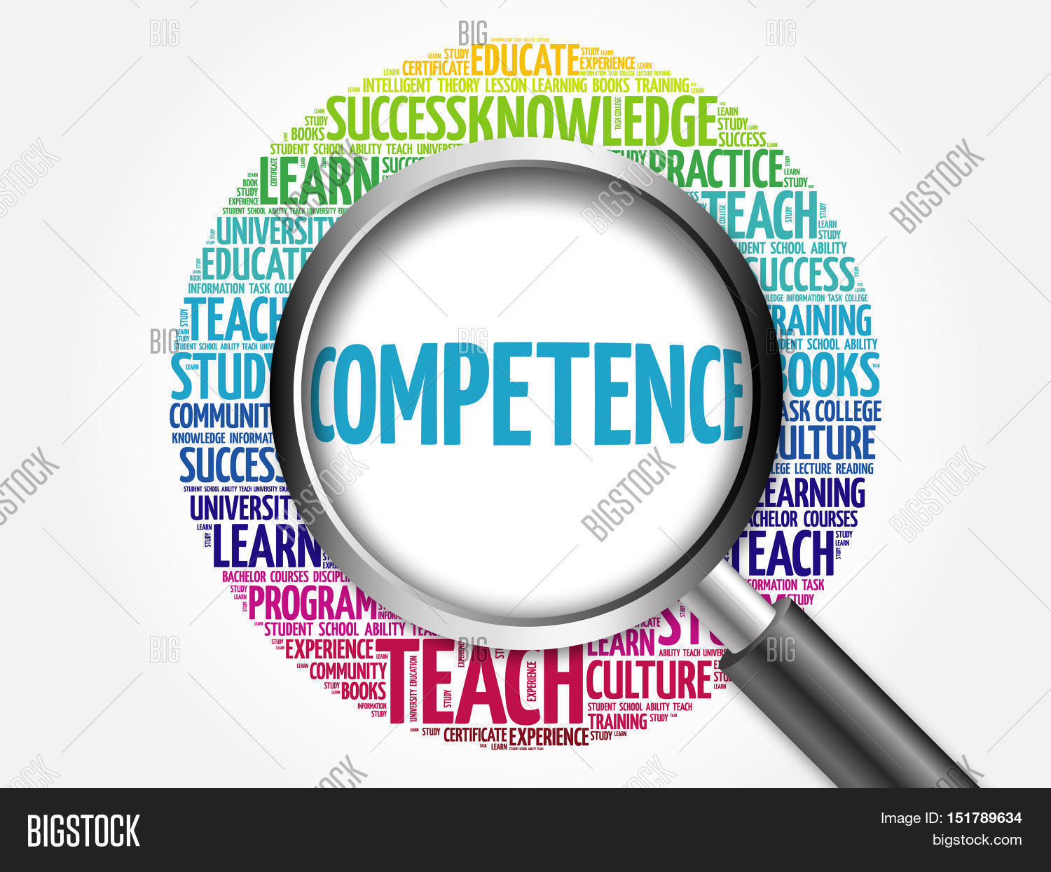 Competence Word Cloud Image & Photo (Free Trial) | Bigstock