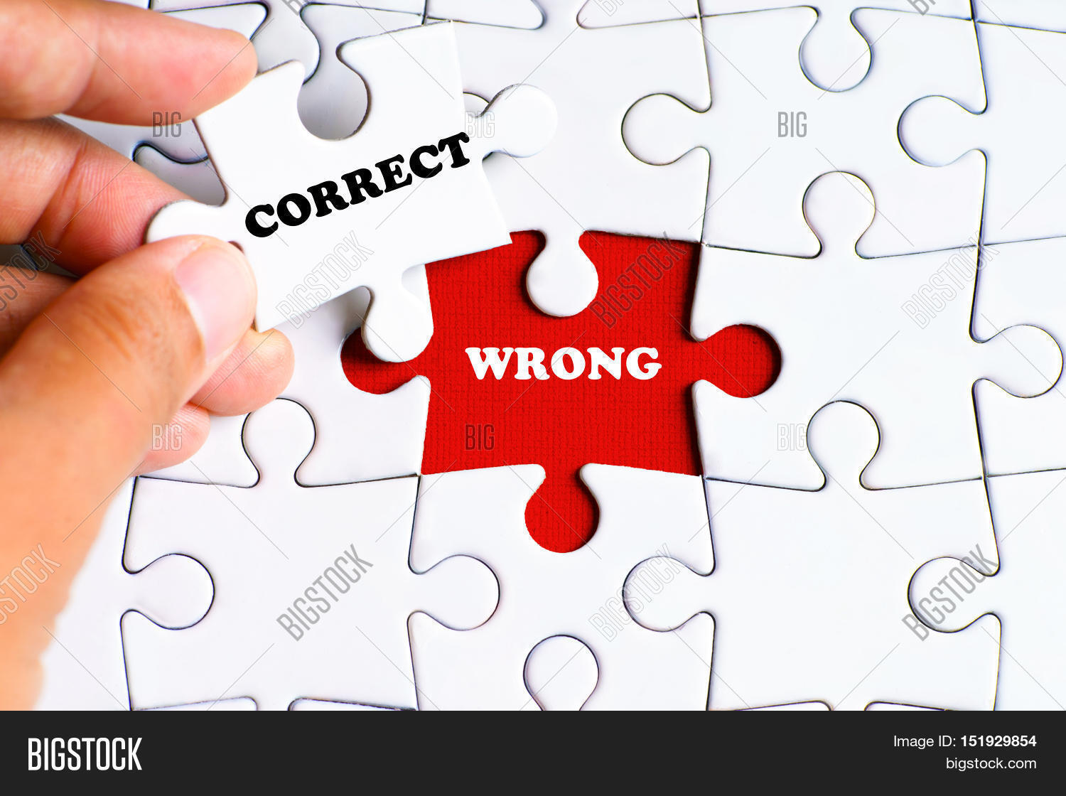 "WRONG" Word On Image & Photo (Free Trial) | Bigstock