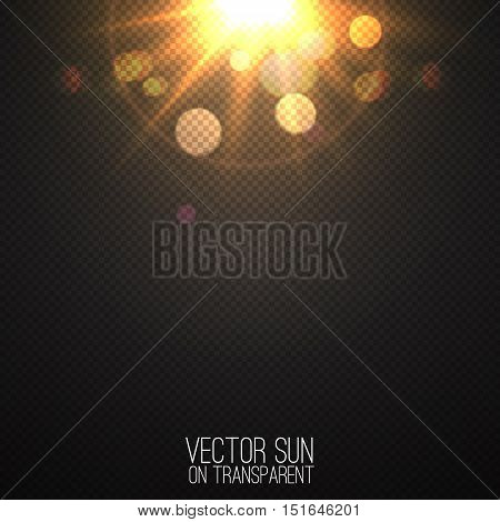 Vector Realistic Sun Vector & Photo (Free Trial) | Bigstock
