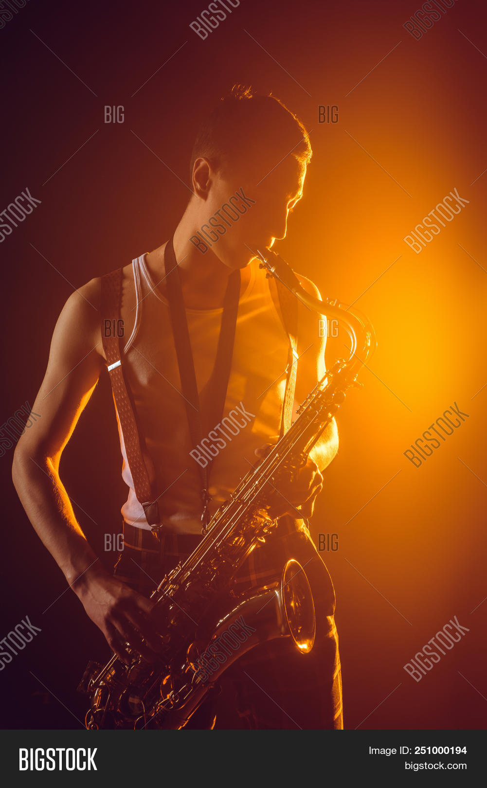 Handsome Young Jazzman Image & Photo (Free Trial) | Bigstock