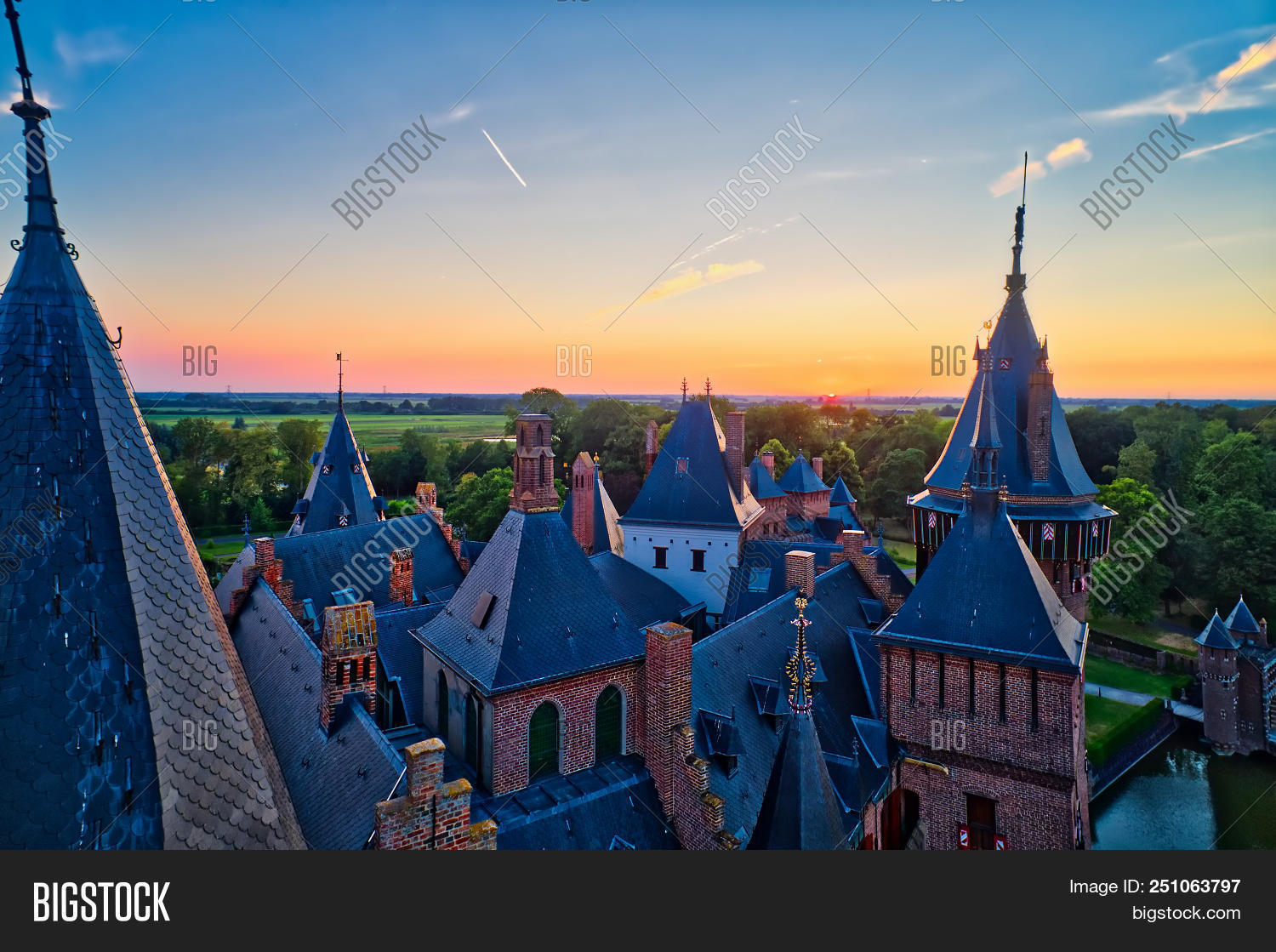 Aerial View Medieval Image & Photo (Free Trial) | Bigstock