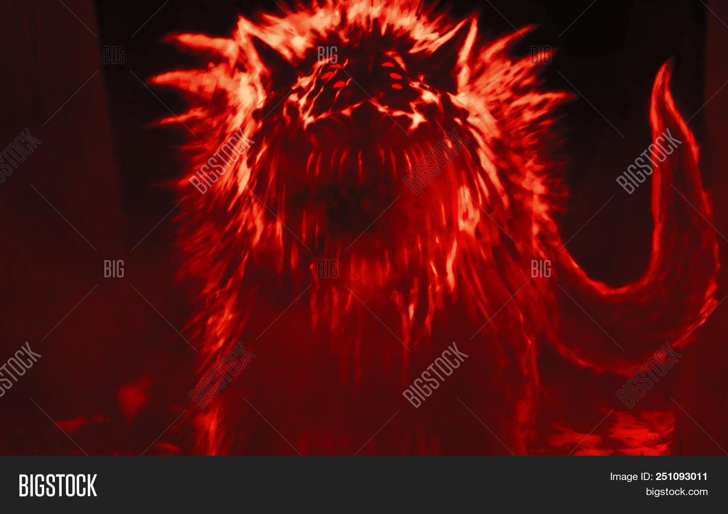 Alien Wolf Emerges Image & Photo (Free Trial) | Bigstock