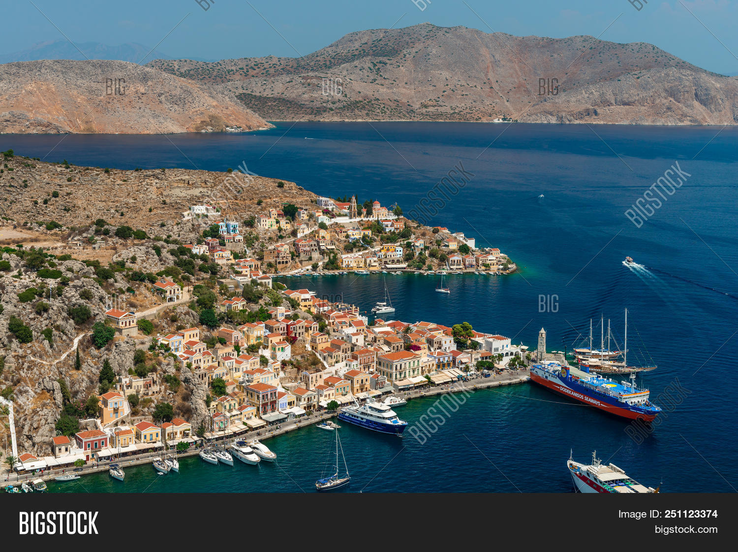 Symi / Greece - August Image & Photo (Free Trial) | Bigstock