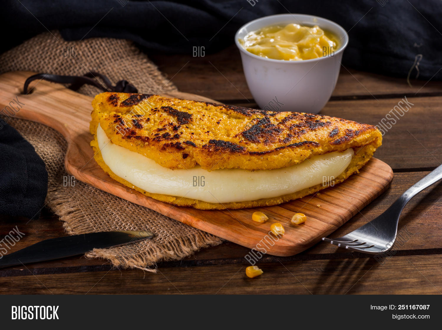 Cachapa Cheese, Image & Photo (Free Trial) | Bigstock