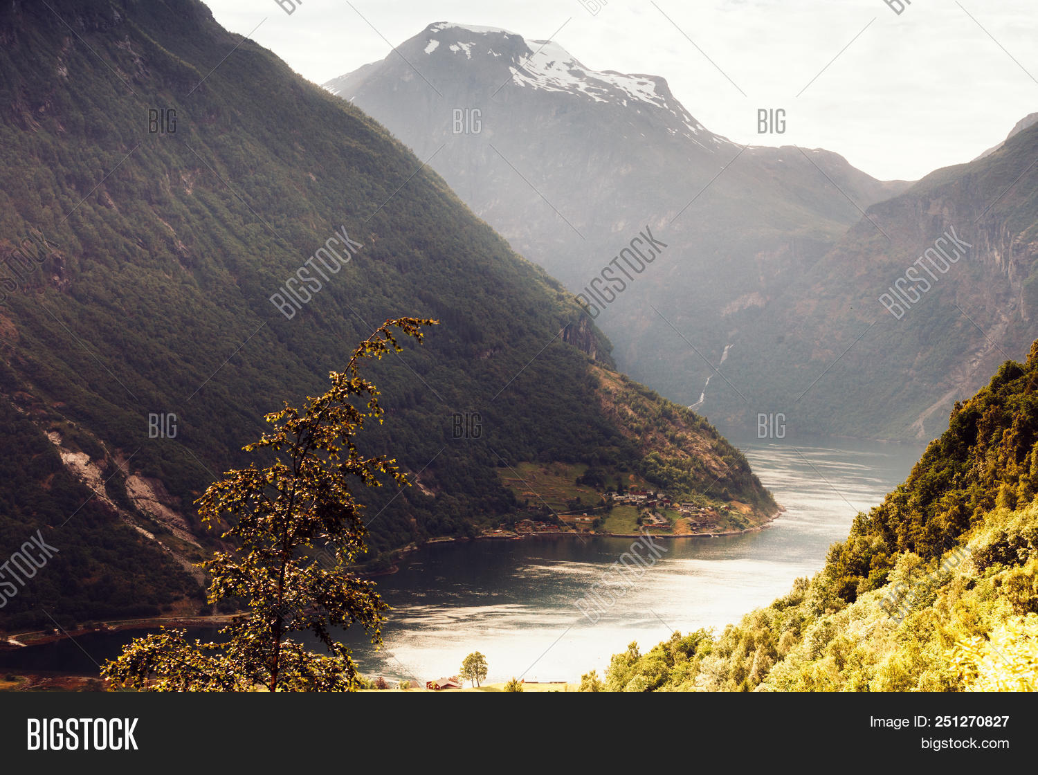 View On Geirangerfjord Image & Photo (Free Trial) | Bigstock