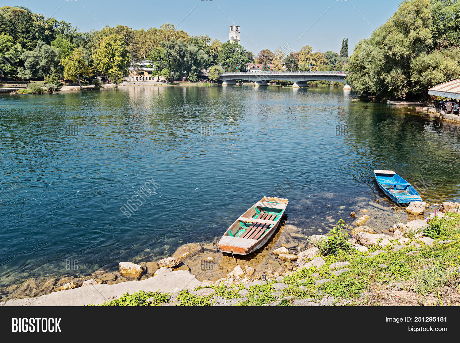 Bihac Town, View Una Image & Photo (Free Trial) | Bigstock