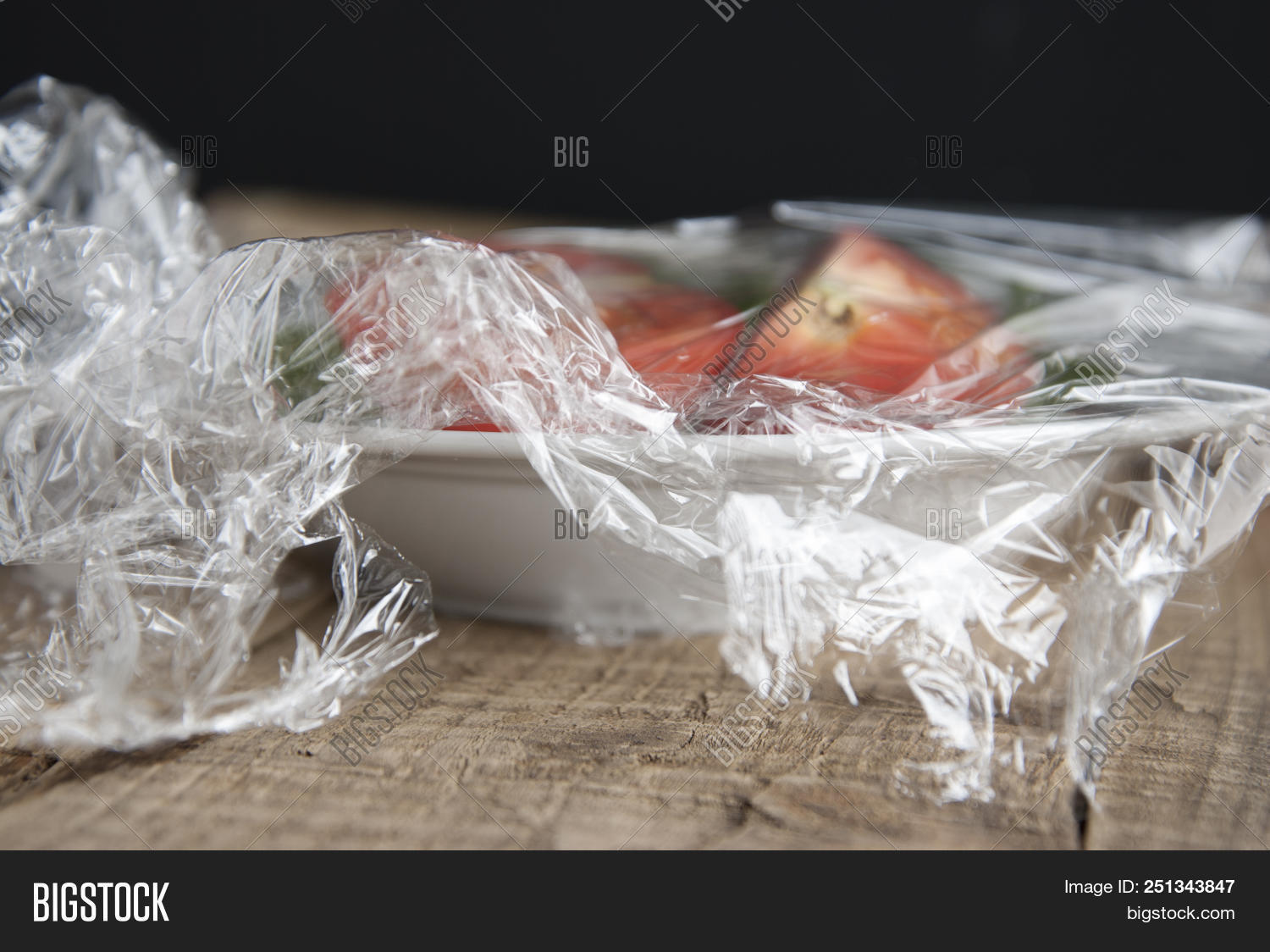 Roll Wrapping Plastic Image & Photo (Free Trial) | Bigstock