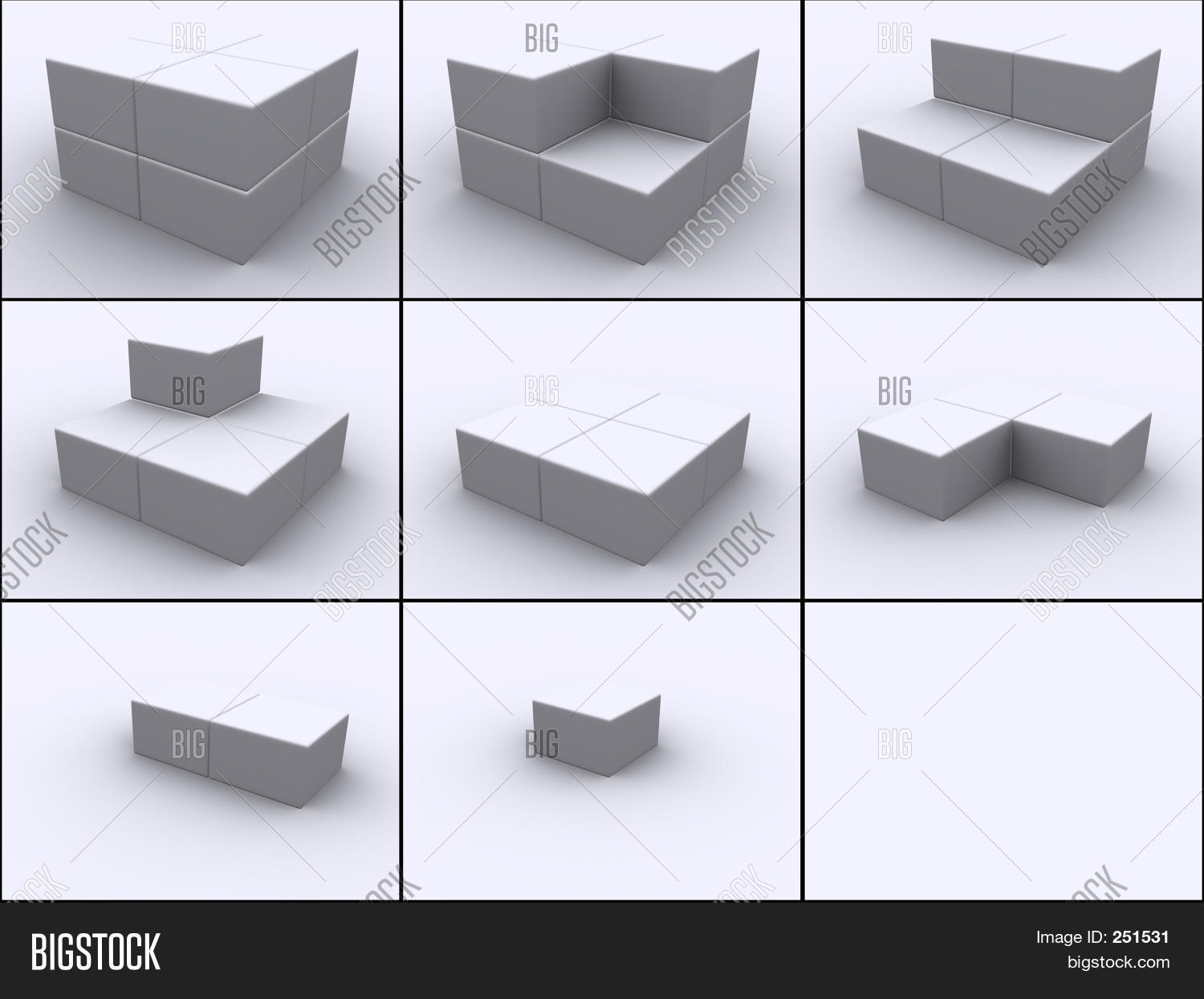 Cubes Steps Image & Photo (Free Trial) | Bigstock