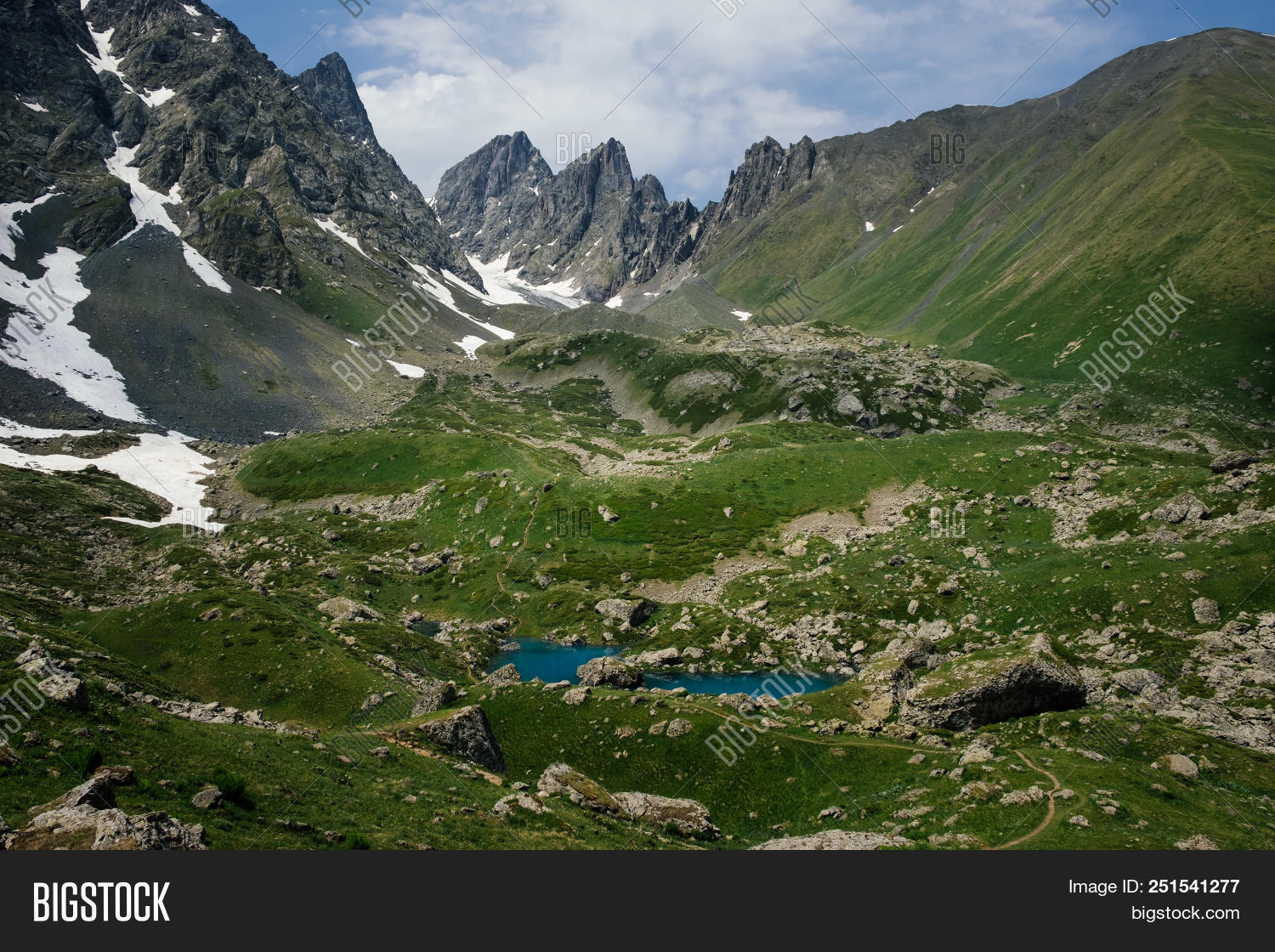 Landscape Chaukhi Image & Photo (Free Trial) | Bigstock