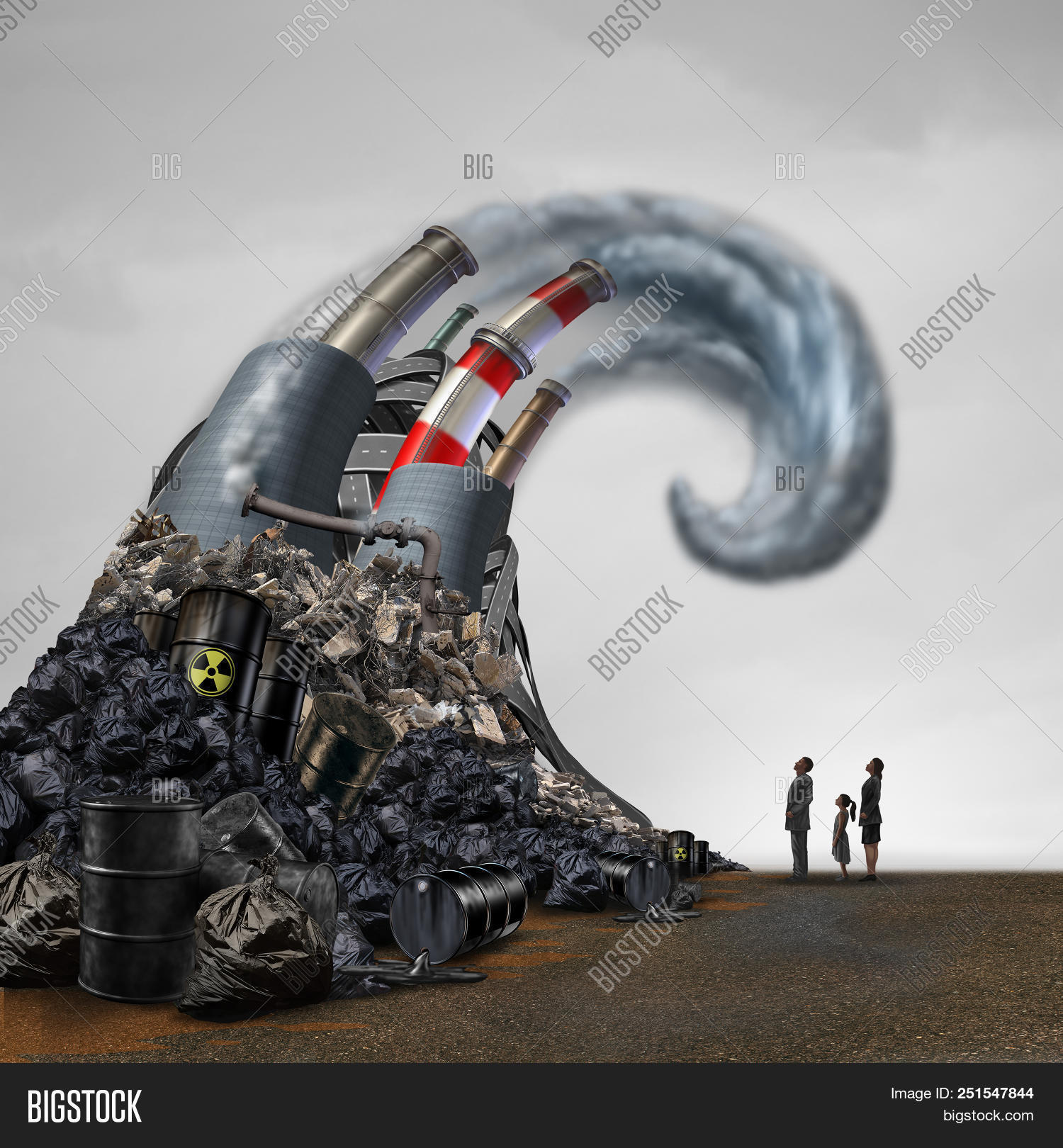 Human Pollution Health Image & Photo (Free Trial) | Bigstock