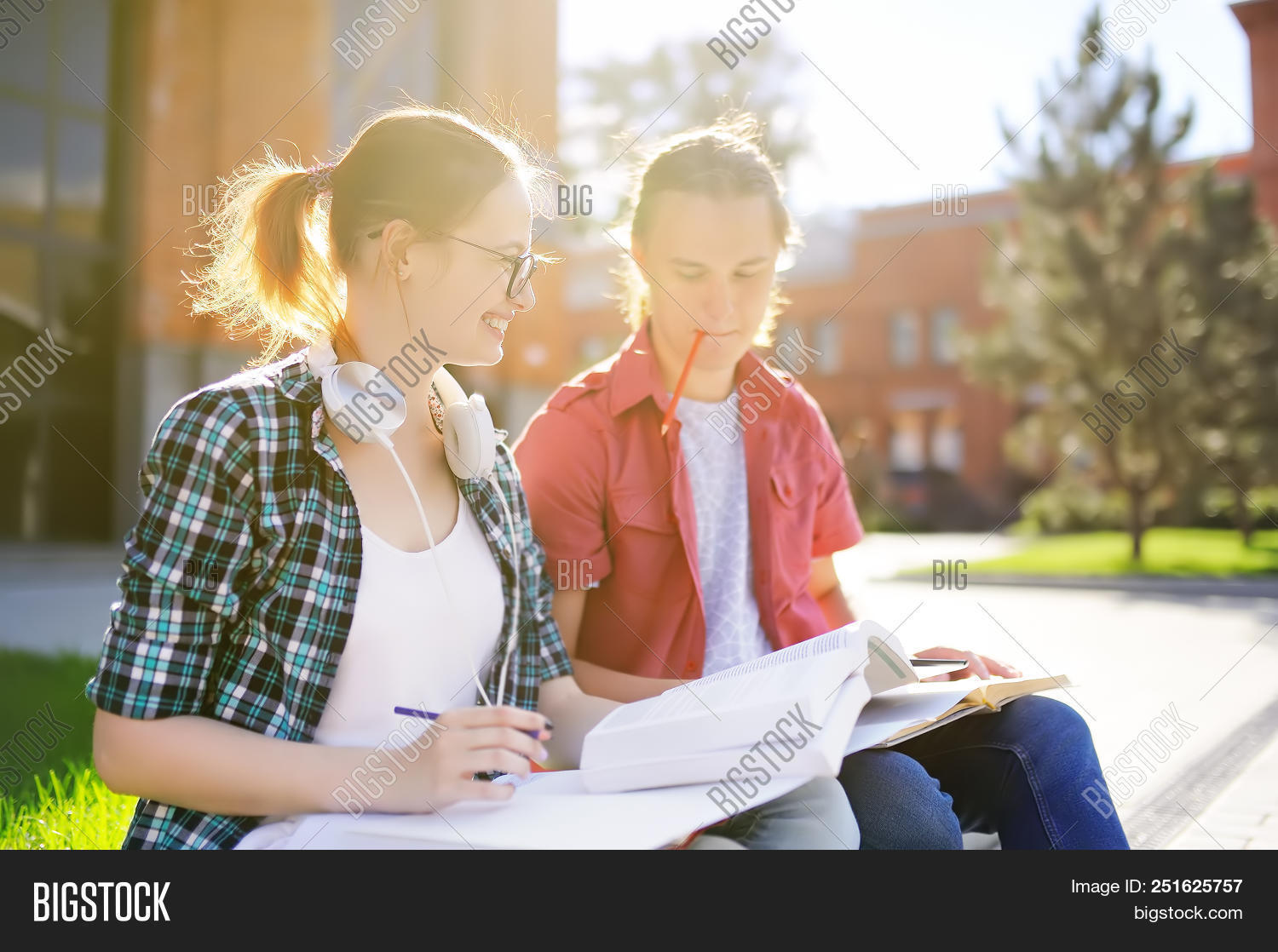 Young Happy Students Image & Photo (Free Trial) | Bigstock