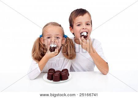 Kids Eating Cookies Images, Illustrations & Vectors (Free) - Bigstock