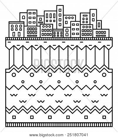 Simple City Vector & Photo (Free Trial) | Bigstock