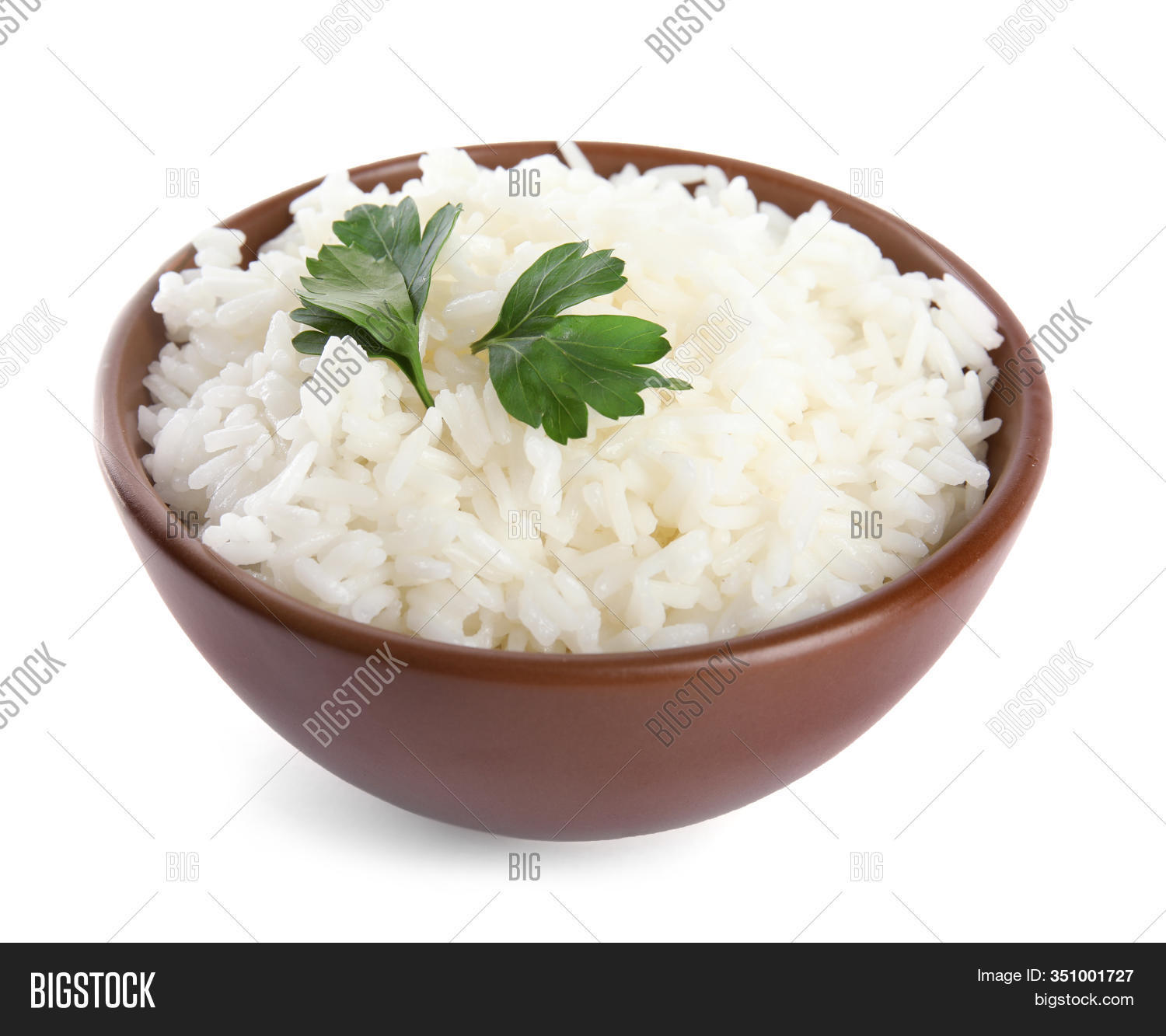 Bowl Cooked Rice Image & Photo (Free Trial) | Bigstock