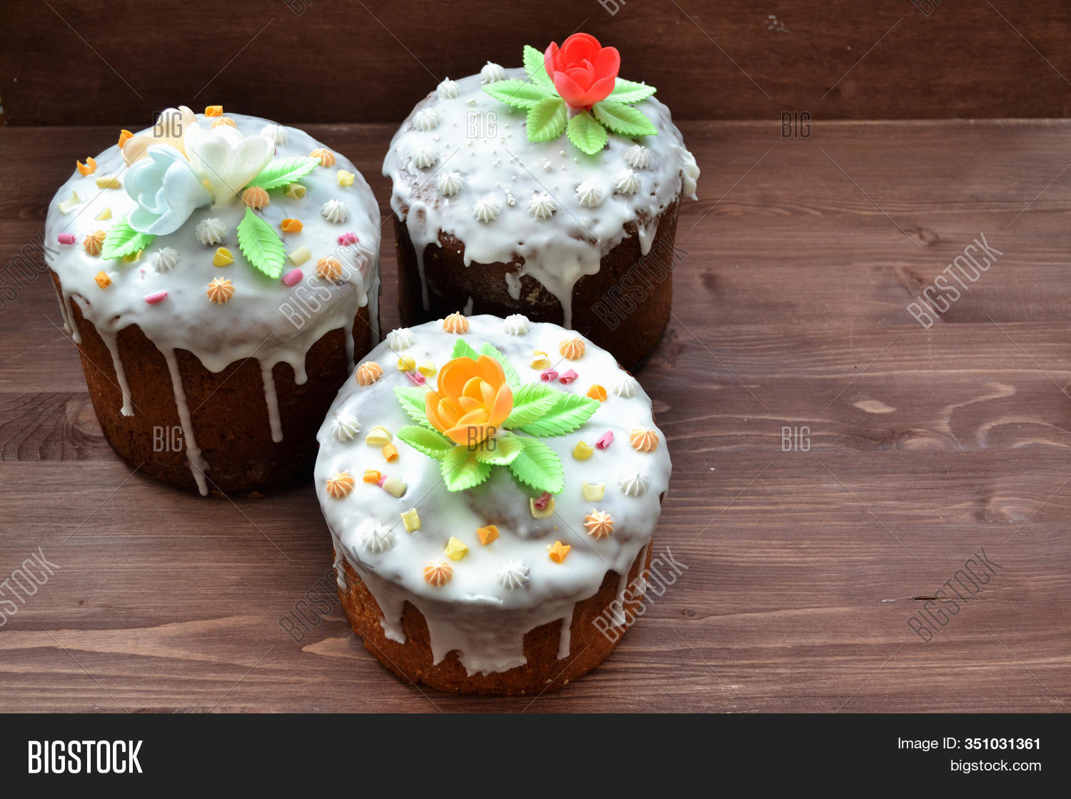 Easter Cake Kulich. Image & Photo (Free Trial) | Bigstock