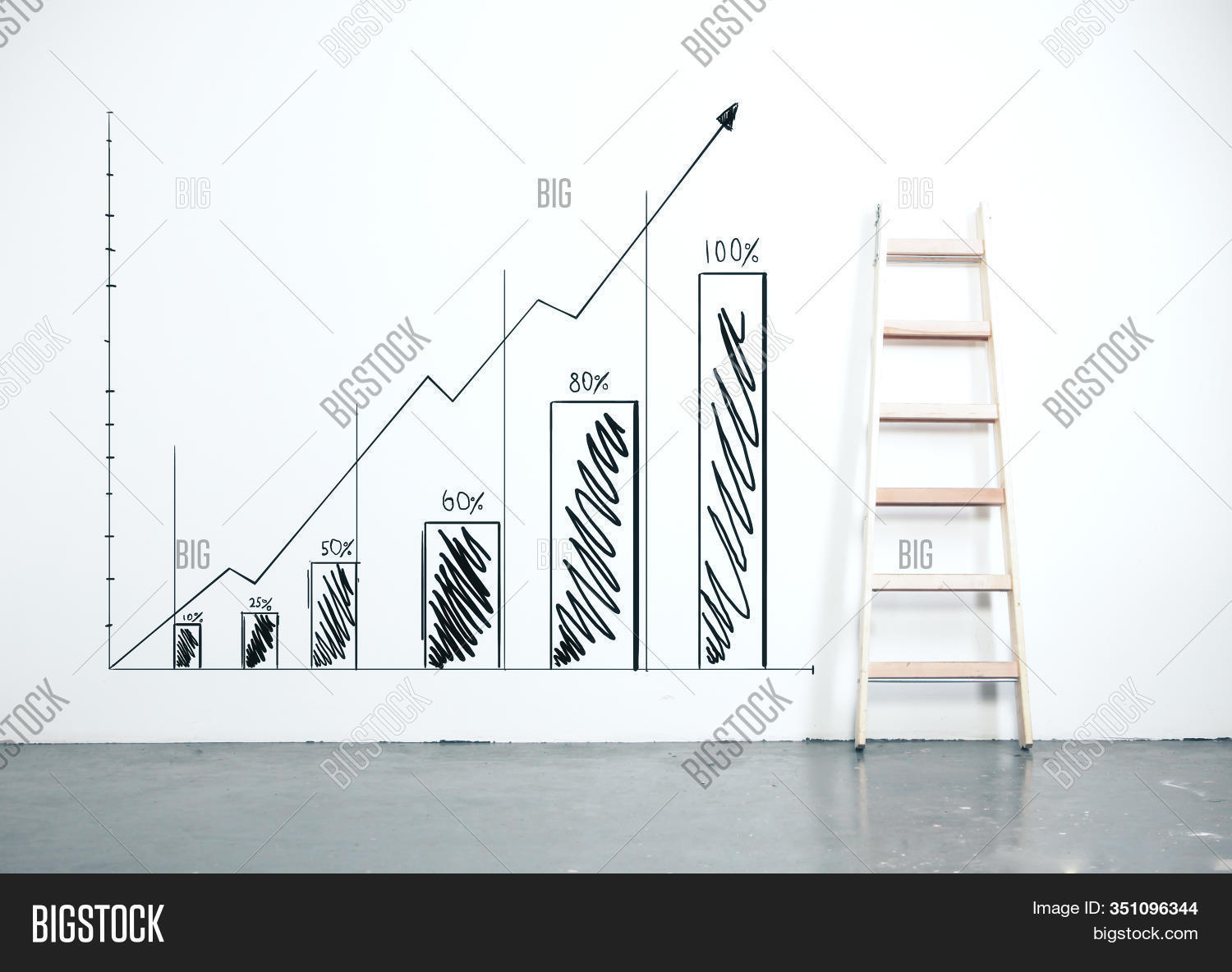 Drawing Stock Chart On Image & Photo (Free Trial) | Bigstock