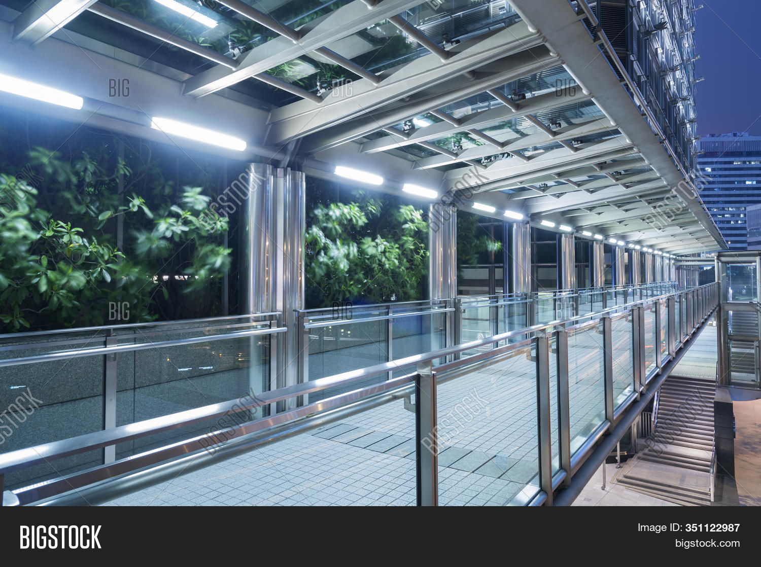 Modern Foot Bridge Image & Photo (Free Trial) | Bigstock