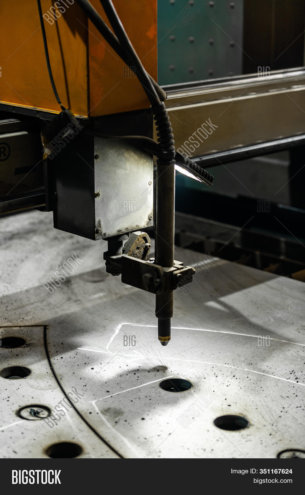 Plasma Cutting Metal Image & Photo (Free Trial) | Bigstock