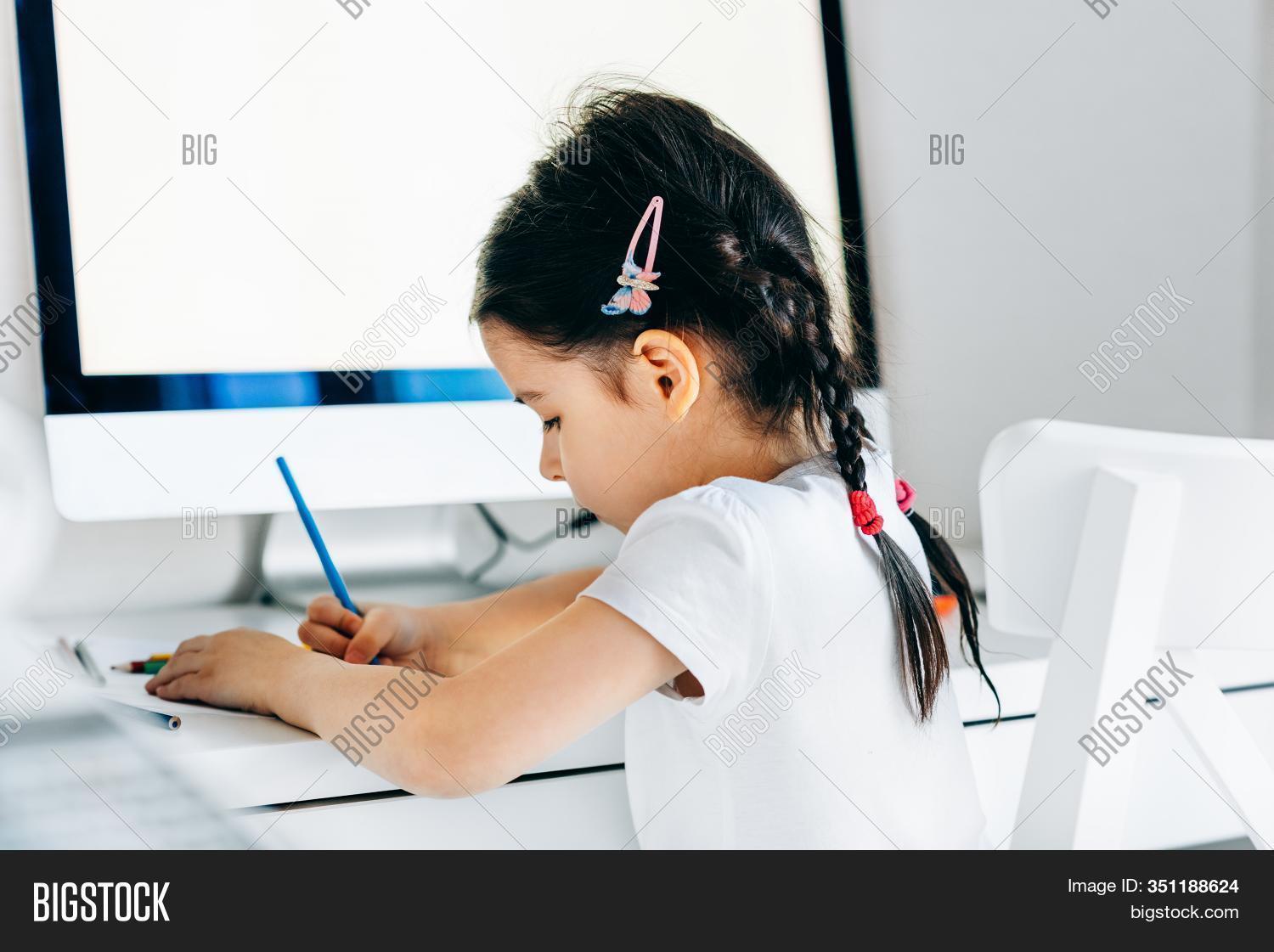 Side View Adorable Kid Image & Photo (Free Trial) | Bigstock