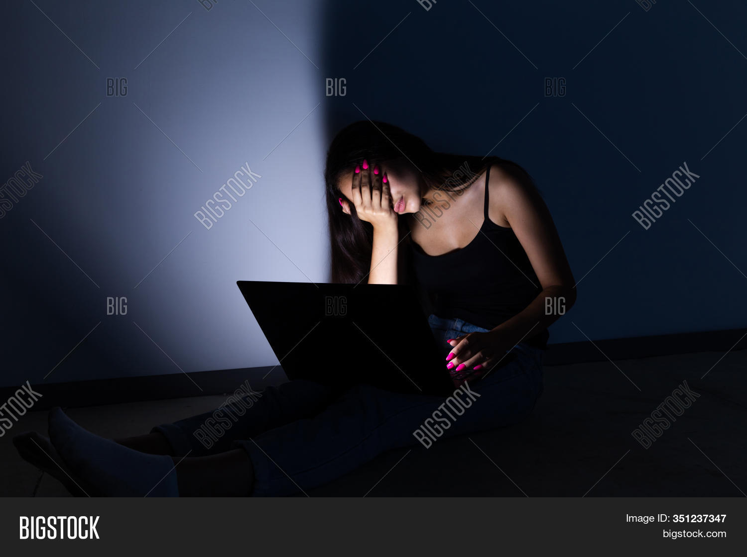 Sad Female Teenager Image & Photo (Free Trial) | Bigstock