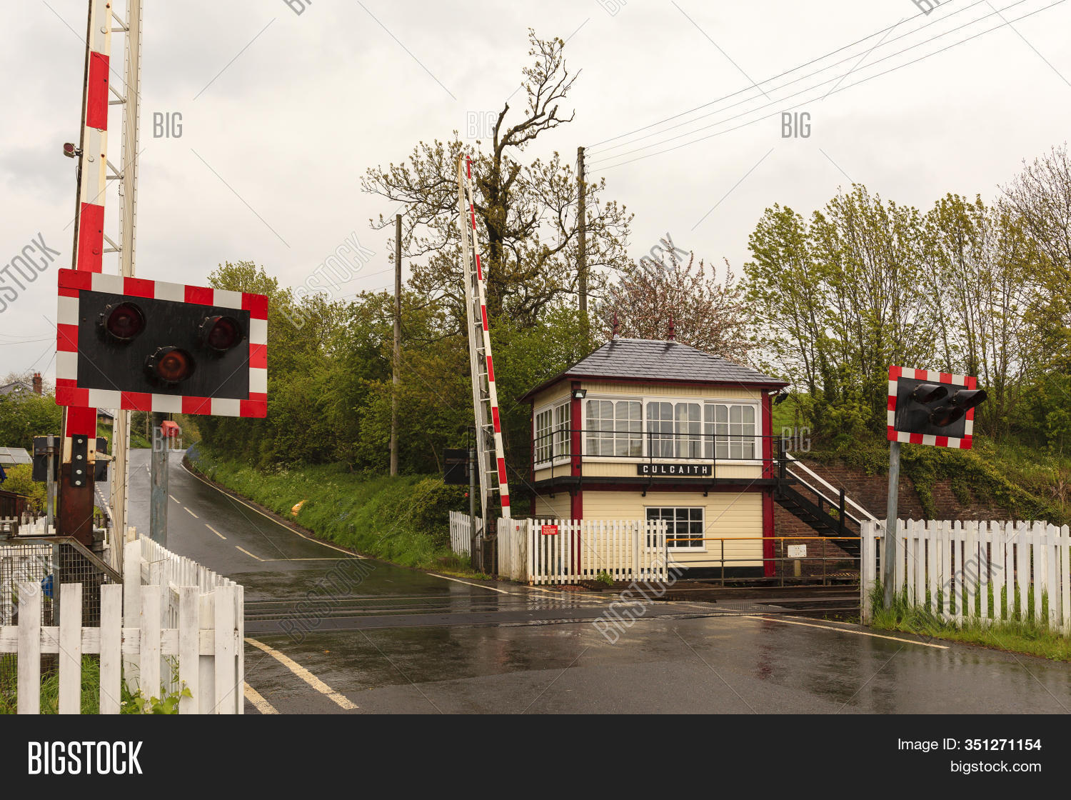 Culgaith Signal Box Image & Photo (Free Trial) | Bigstock