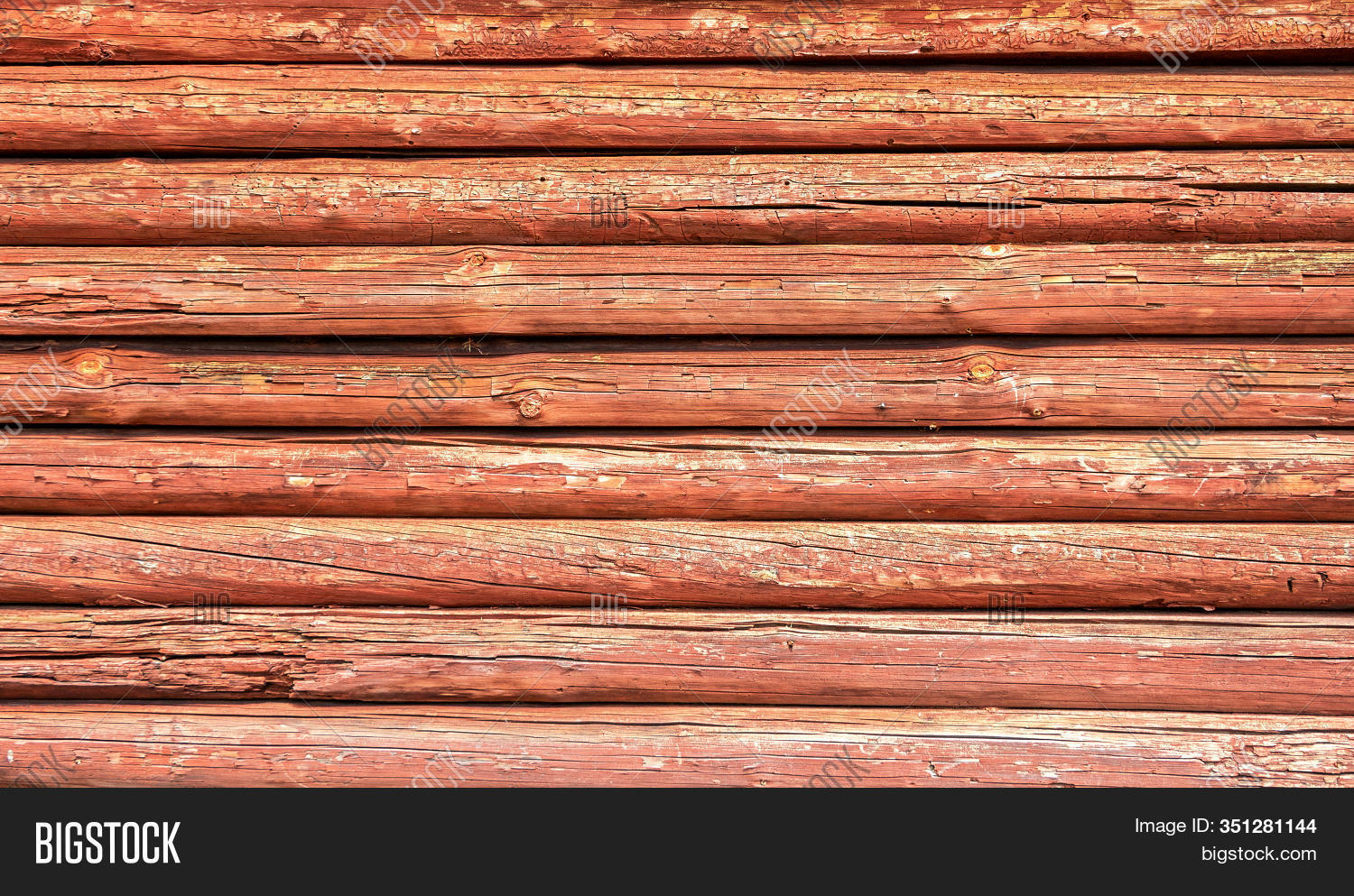 Red Wooden Logs Image & Photo (Free Trial) | Bigstock