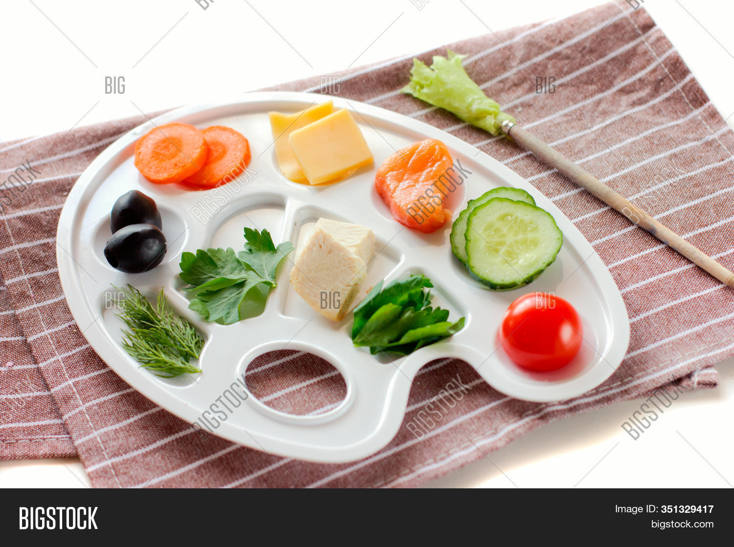 Palette Tasty Colorful Image & Photo (Free Trial) | Bigstock