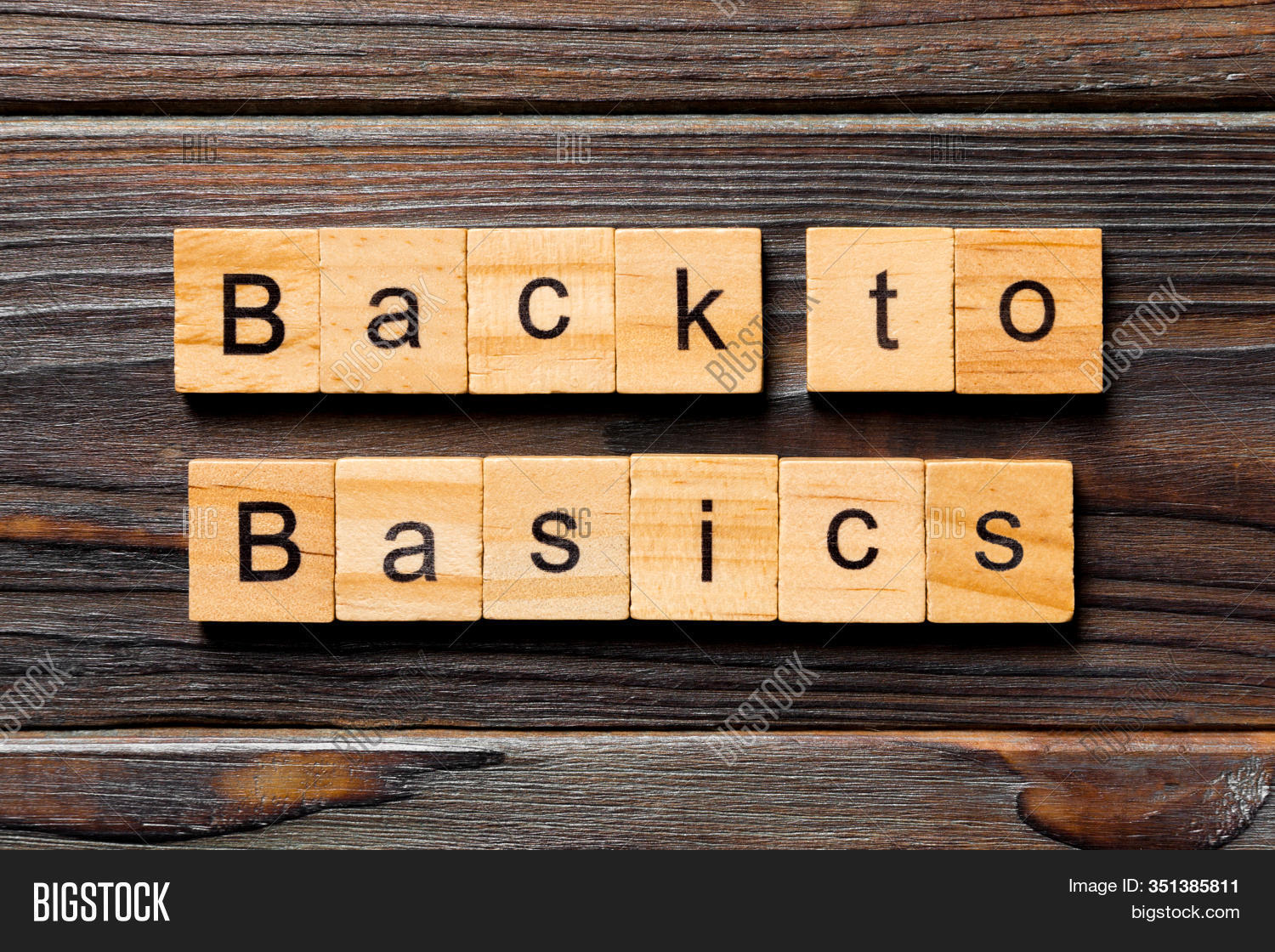 Back Basics Word Image & Photo (Free Trial) | Bigstock